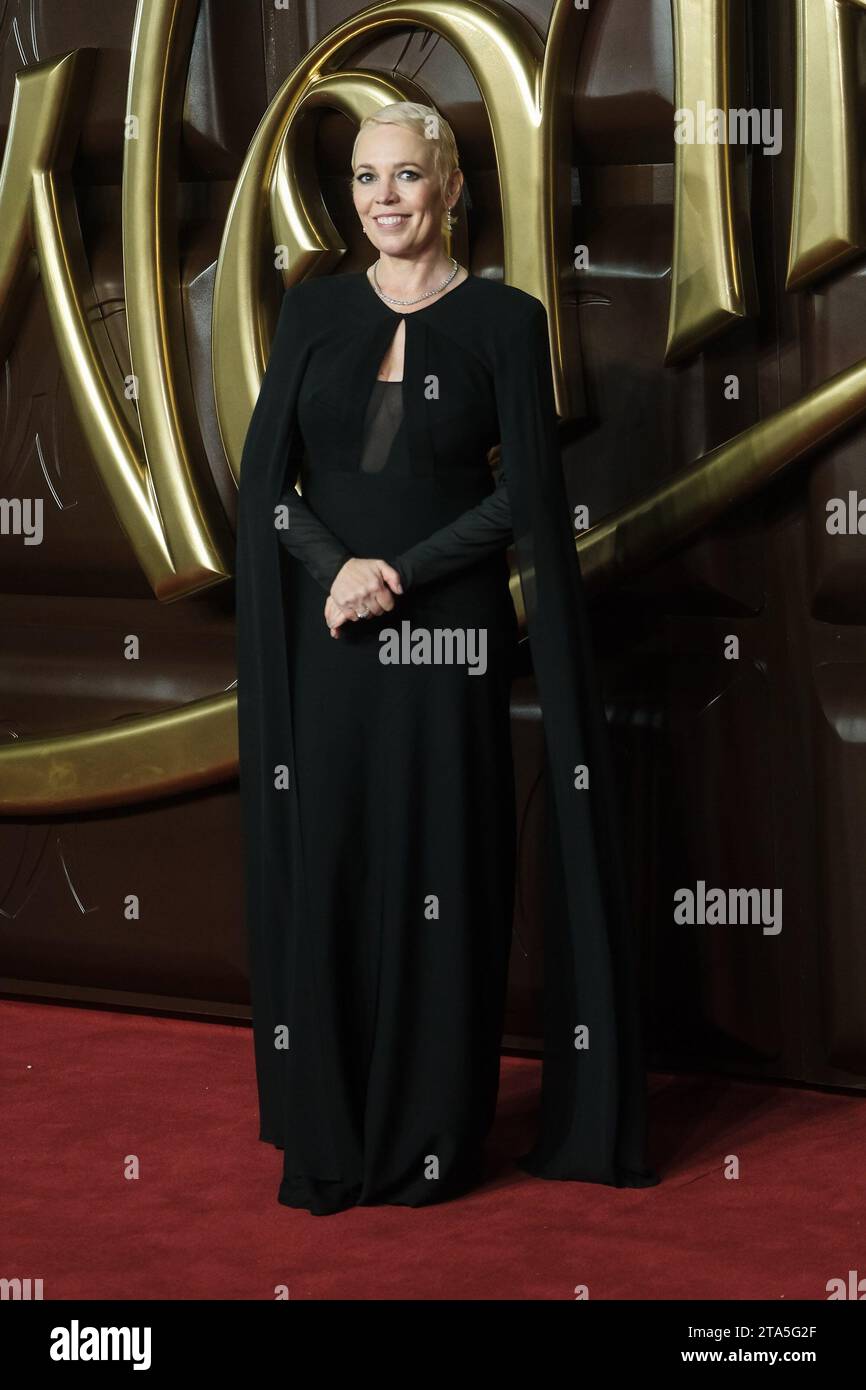 London, UK. Olivia Colman photographed attending the World Premiere of ...
