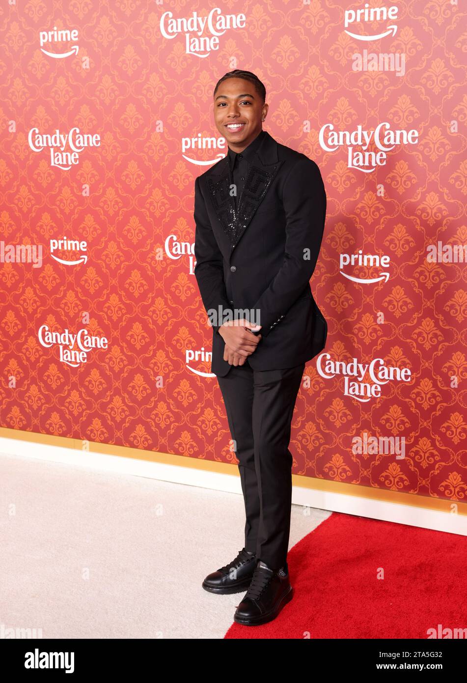 Los Angeles, United States. 28th Nov, 2023. Cast member Thaddeus J ...