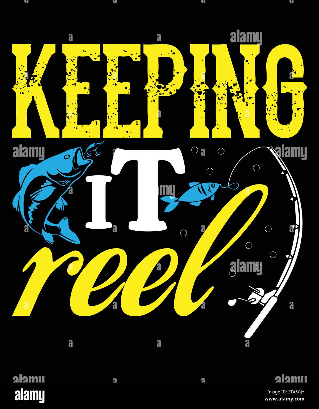 Fishing reel Stock Vector Images - Alamy