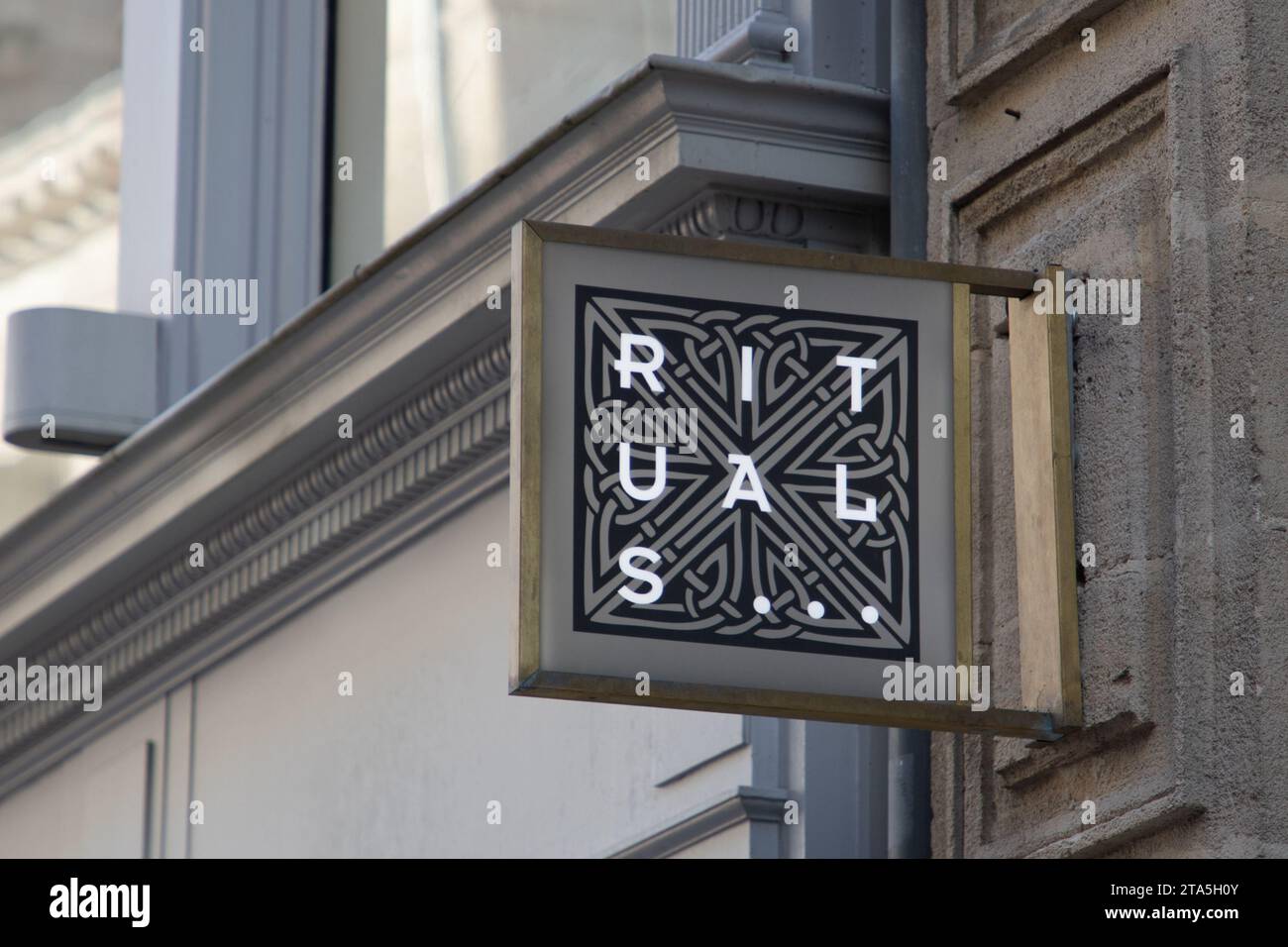 Bordeaux , France - 11 16 2023 : rituals storefront logo chain brand ...