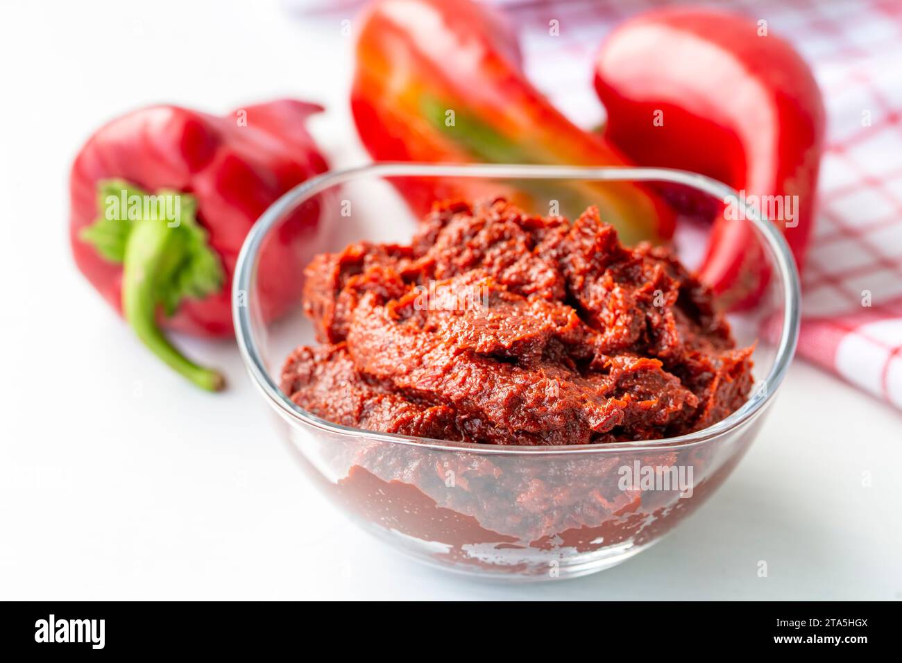 Traditional Turkish Adana Pepper Paste (Biber Salca Stock Photo - Alamy