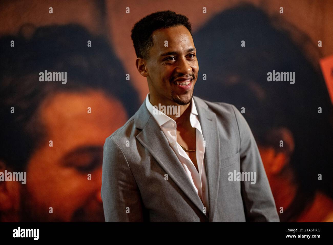 Berlin, Germany. 28th Nov, 2023. Jerry Hoffmann, actor, arrives at the ...