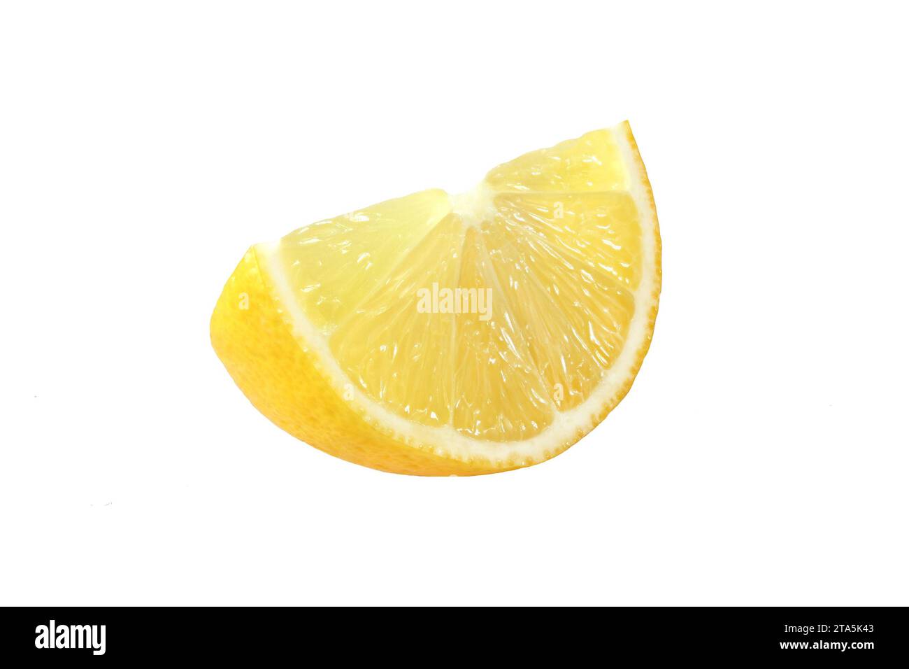 cut lemon fruits isolated on white background with clipping path Stock ...