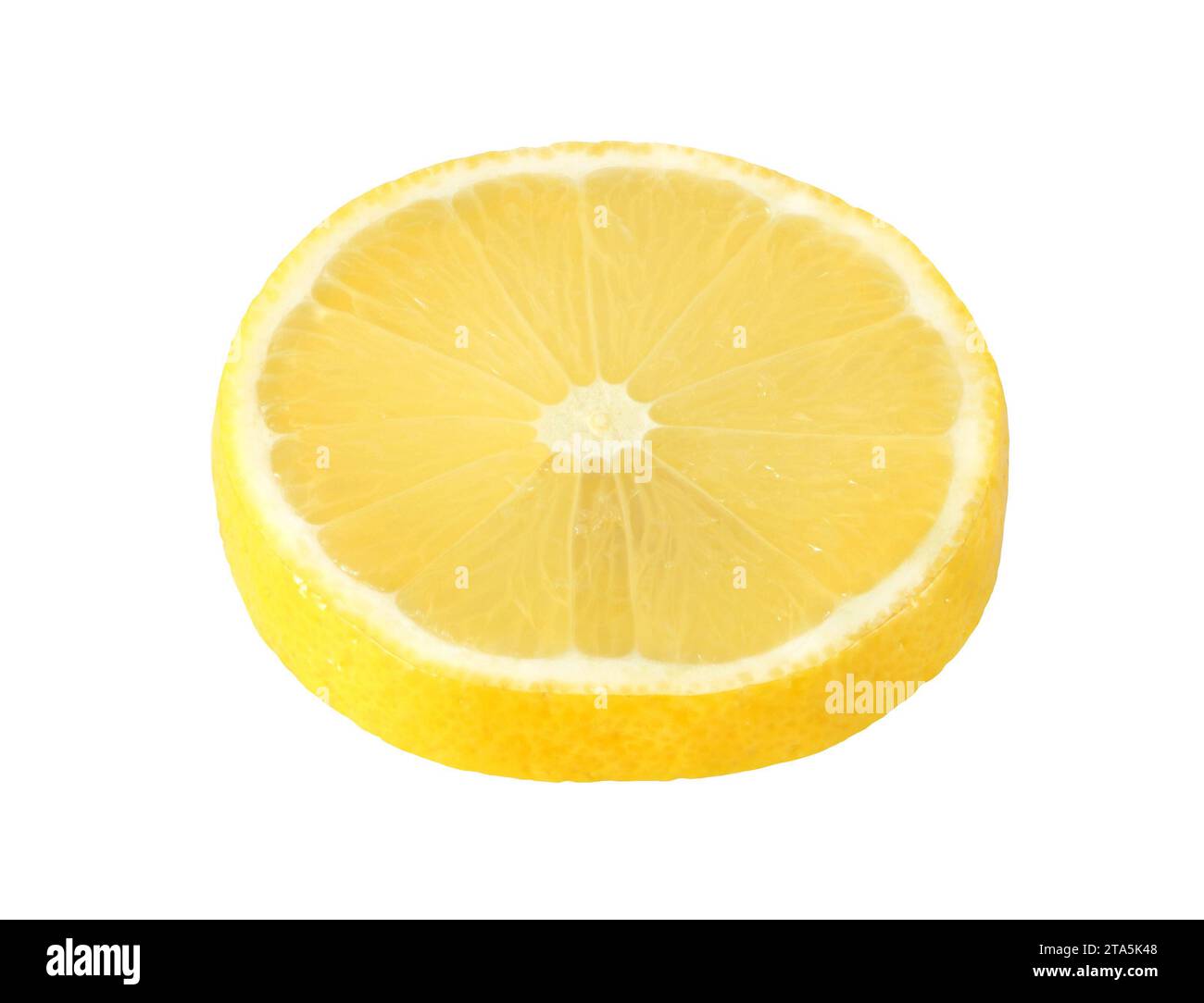 cut lemon fruits isolated on white background with clipping path Stock ...