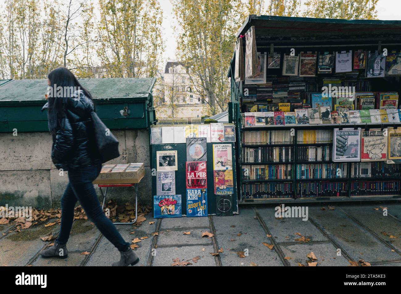 Paris, France. 28th Nov, 2023. The Booksellers of the Seine, an open ...