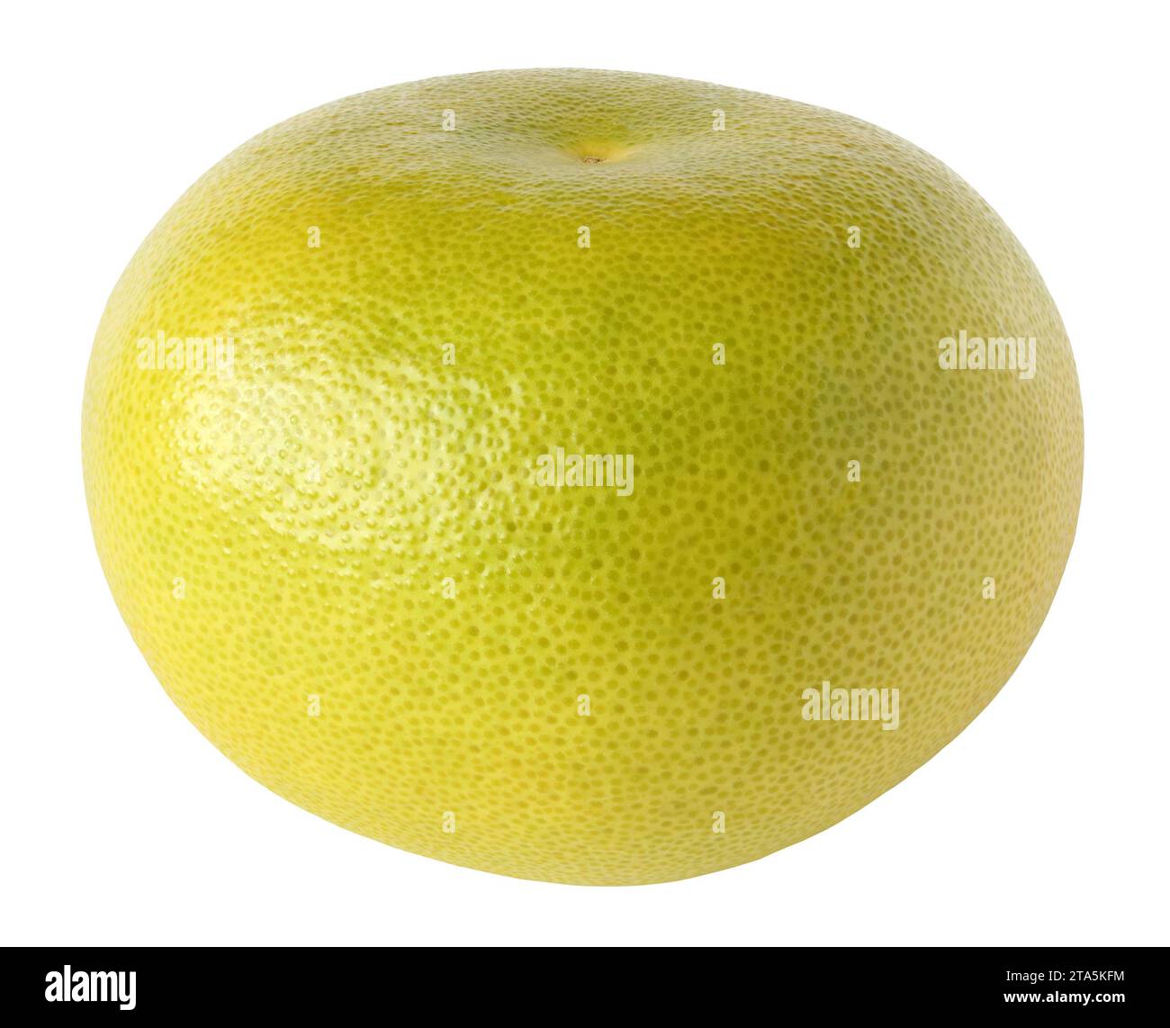 one whole citrus sweetie fruit isolated on white background with ...