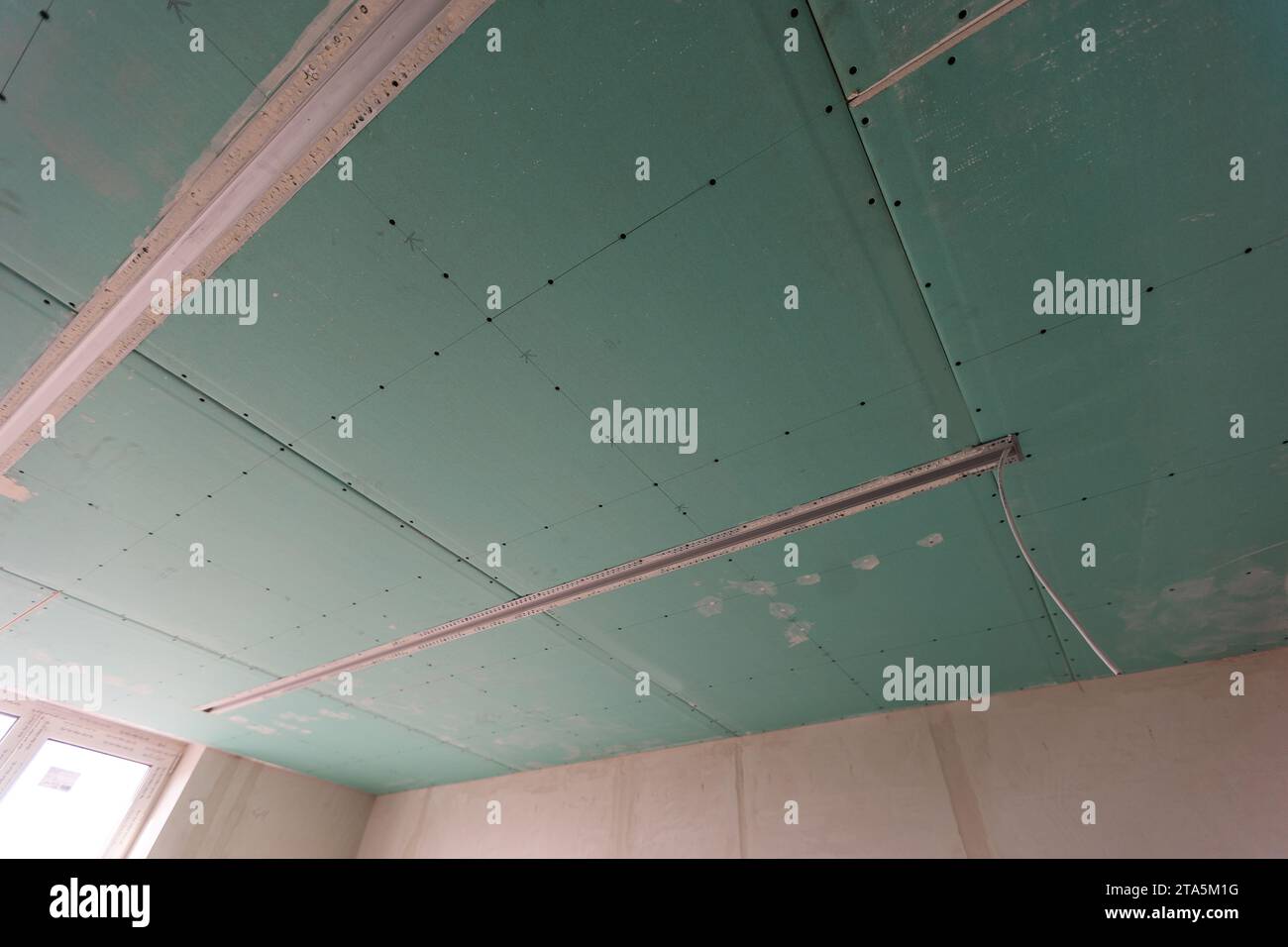 Bottom of the frame mounted ceiling Stock Photo - Alamy