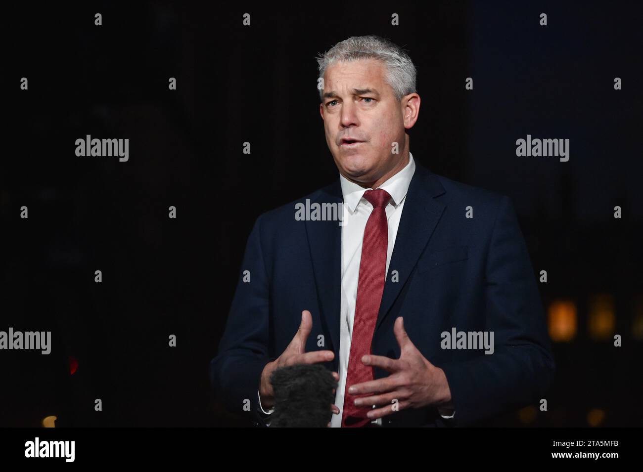 London, England, UK. 29th Nov, 2023. UK Environment Secretary STEVE ...