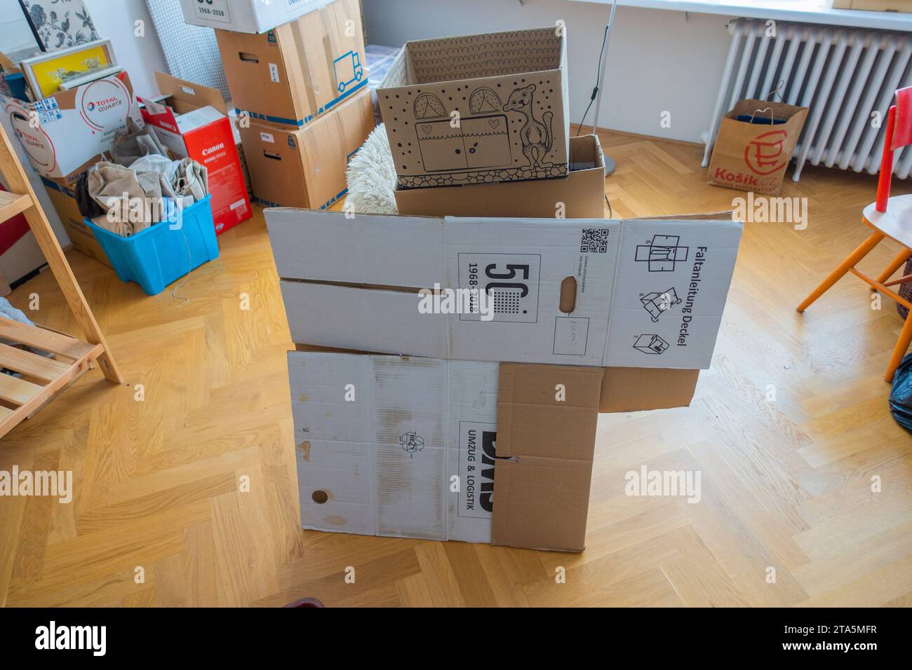 umzugskartons, removal boxes, Personal Relocation, Move, Carton Packing ...