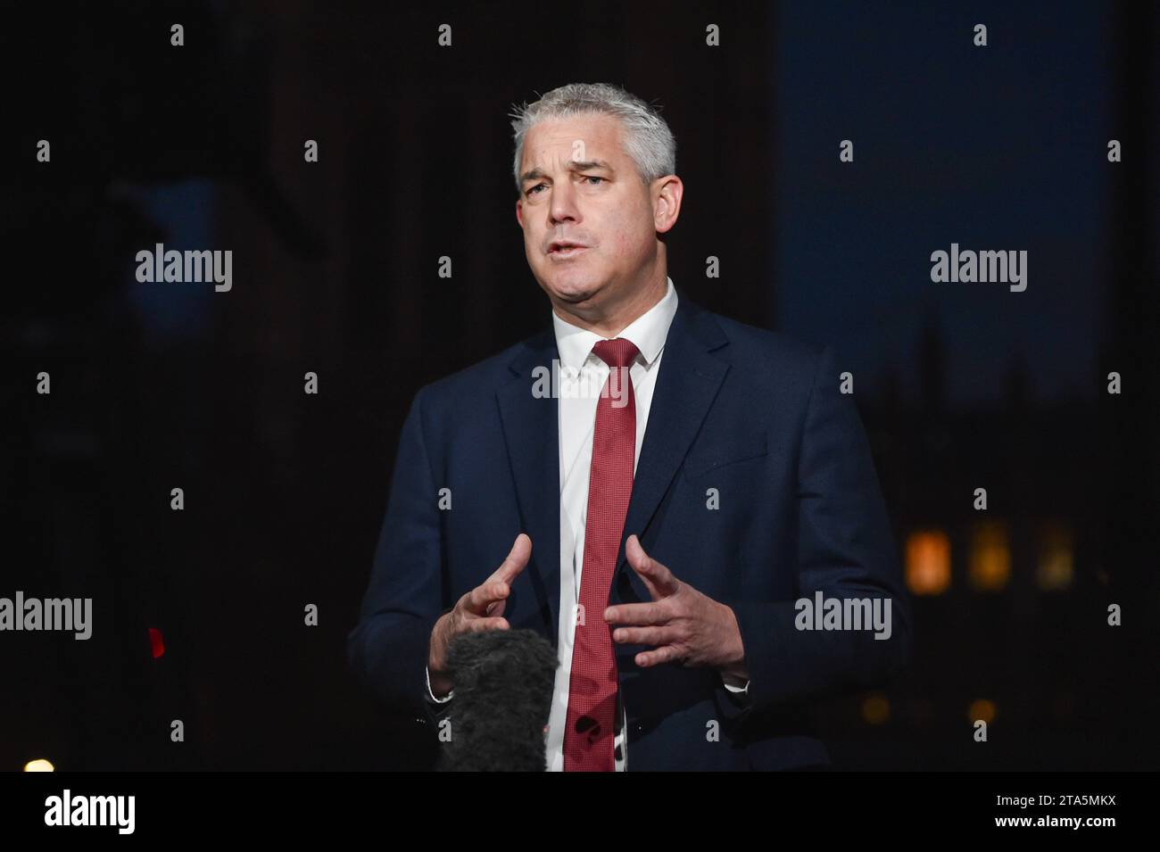 London, England, UK. 29th Nov, 2023. UK Environment Secretary STEVE ...