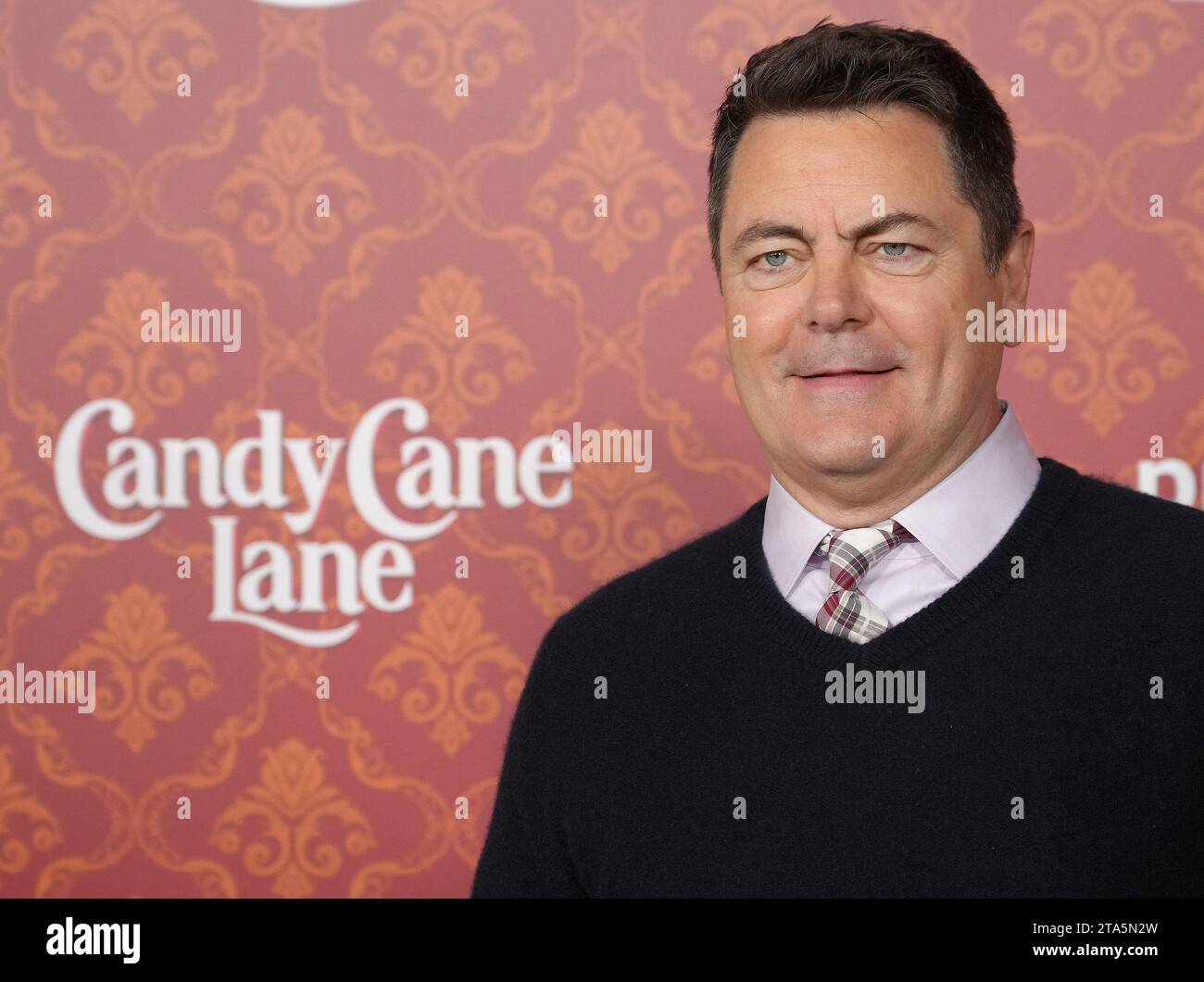 Los Angeles, USA. 28th Nov, 2023. Nick Offerman arrives at the Amazon ...