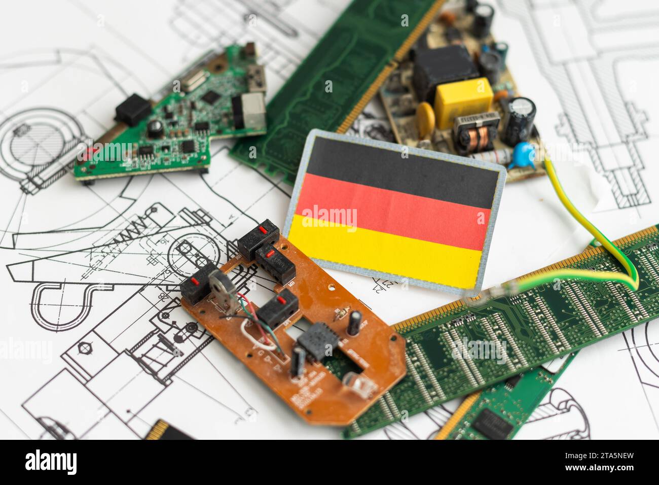 Chip made by national semiconductor hi-res stock photography and images ...