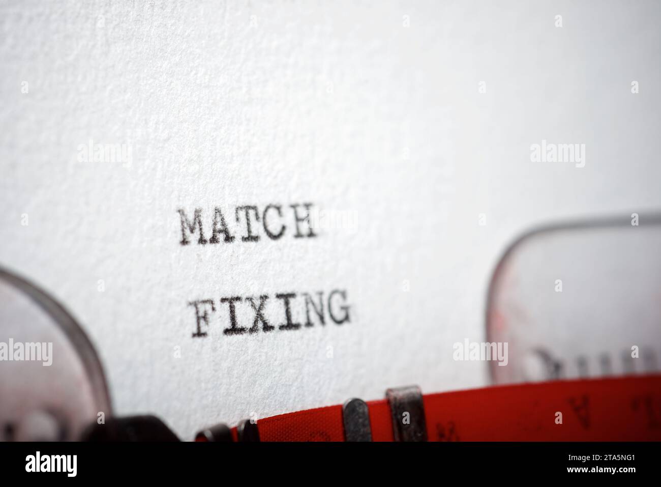 Sport match fixing hi-res stock photography and images - Alamy