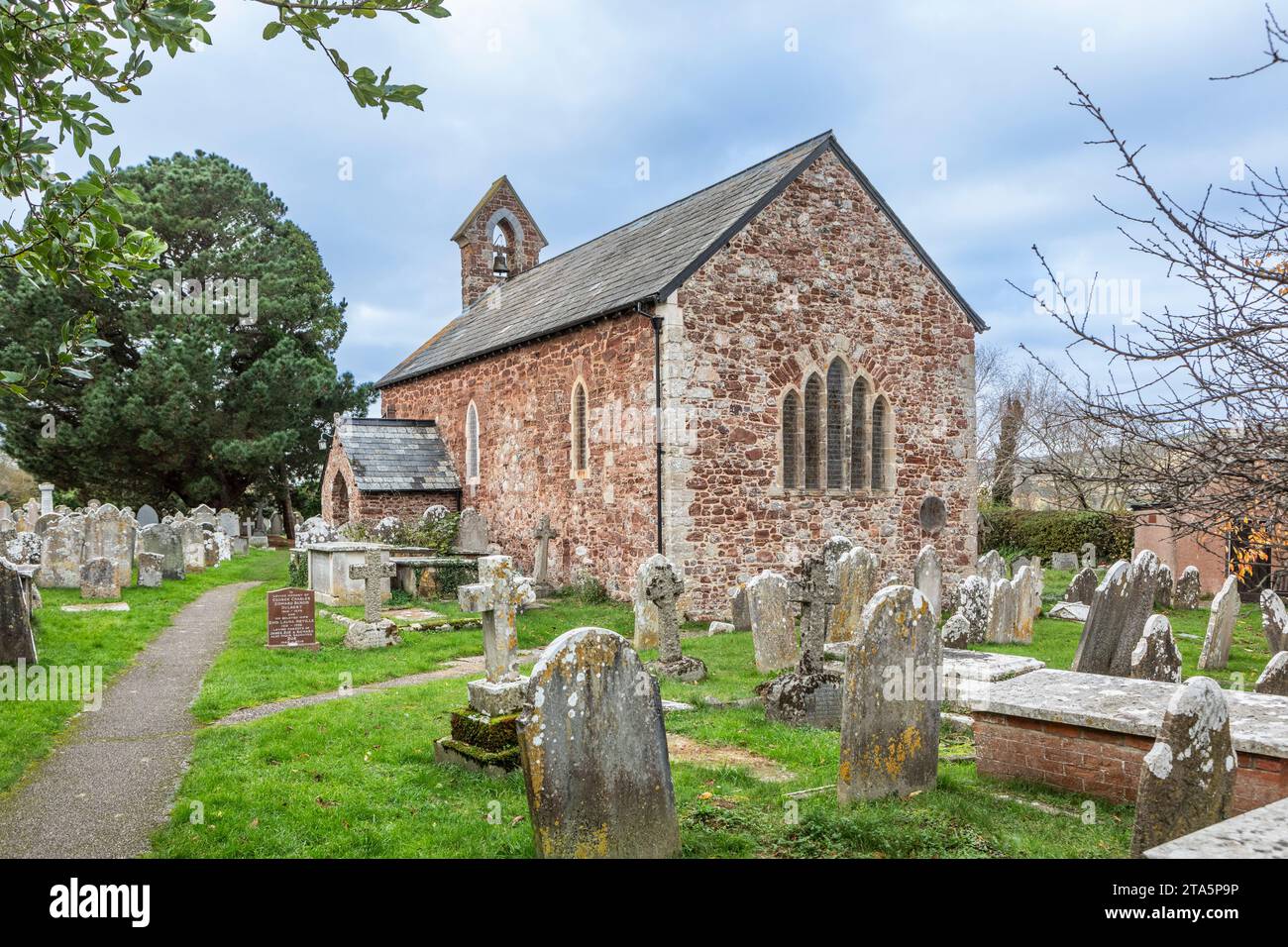 St Nicholas Church, Ringmore, South Devon Stock Photo - Alamy