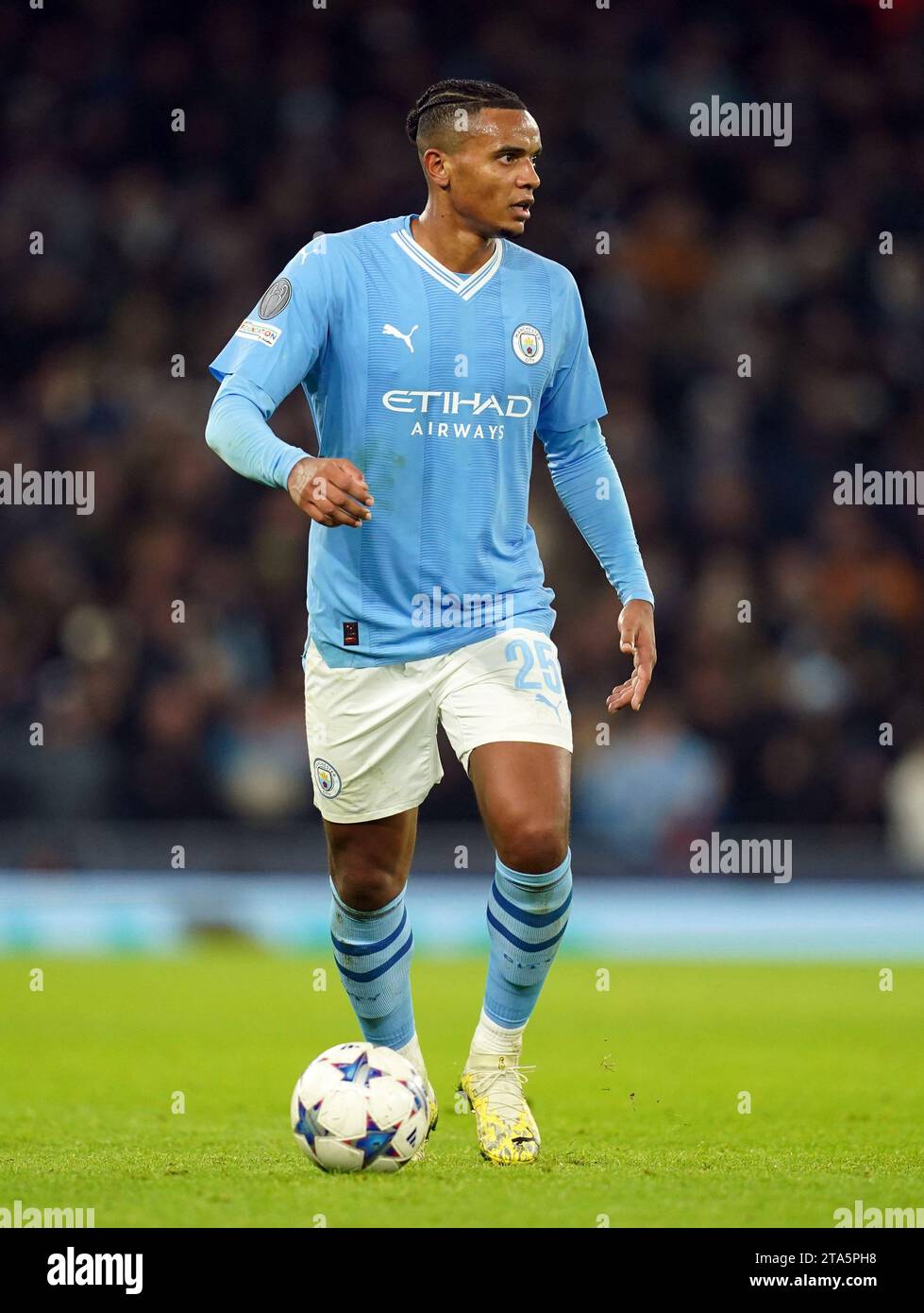 Manchester City's Manuel Akanji during the UEFA Champions League Group ...