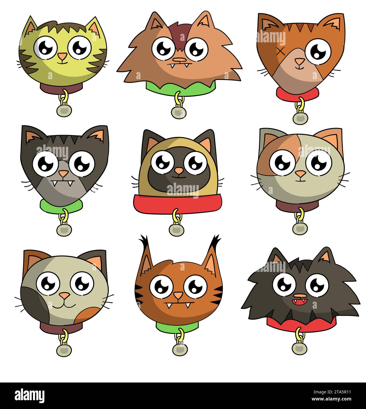 Cartoon character kitty Cut Out Stock Images & Pictures - Alamy