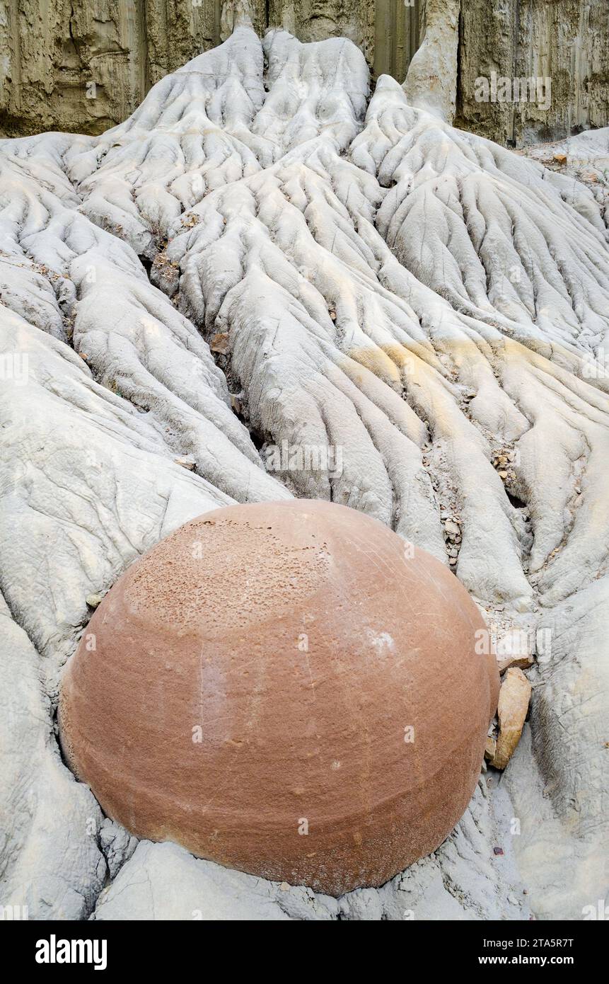Large Spherical Boulder Rocks Also Known as Concretions at Theodore ...