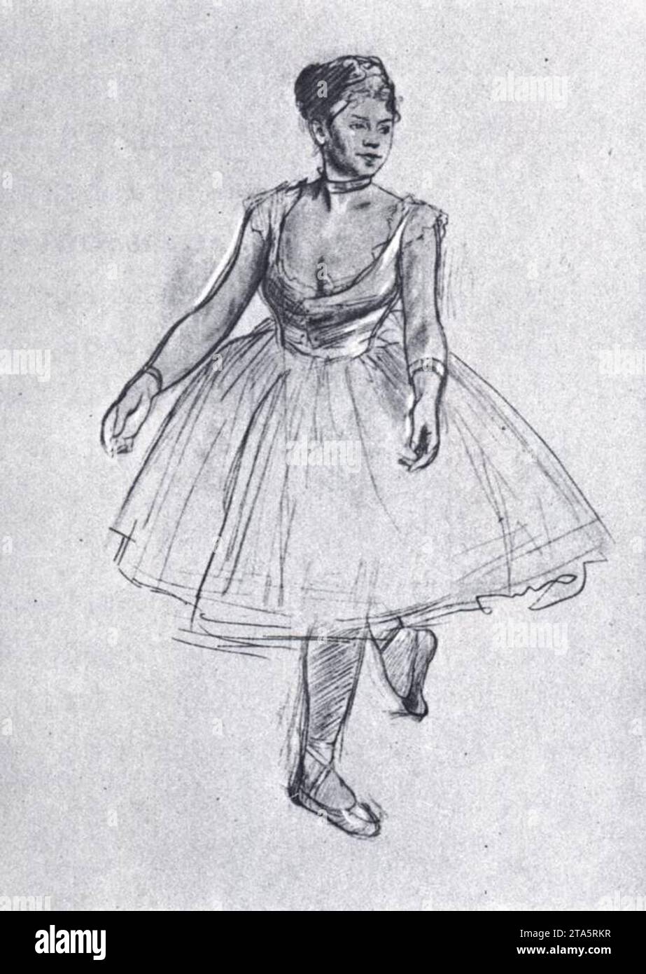 A Ballet Dancer in Position 1874 by Edgar Degas Stock Photo - Alamy