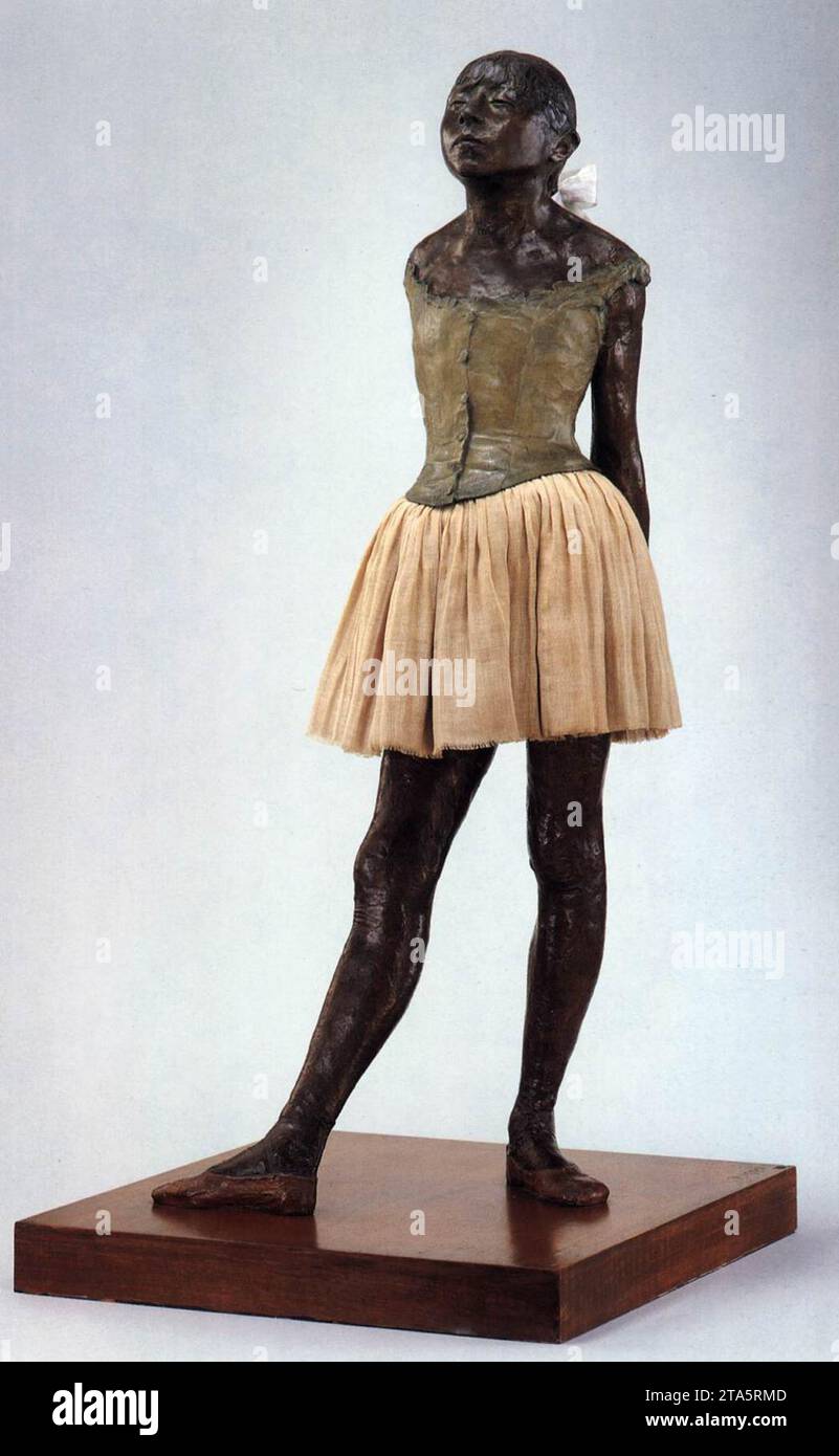 Little Fourteen-Year-Old Dancer 1880 (model), 1922 (cast) by Edgar ...