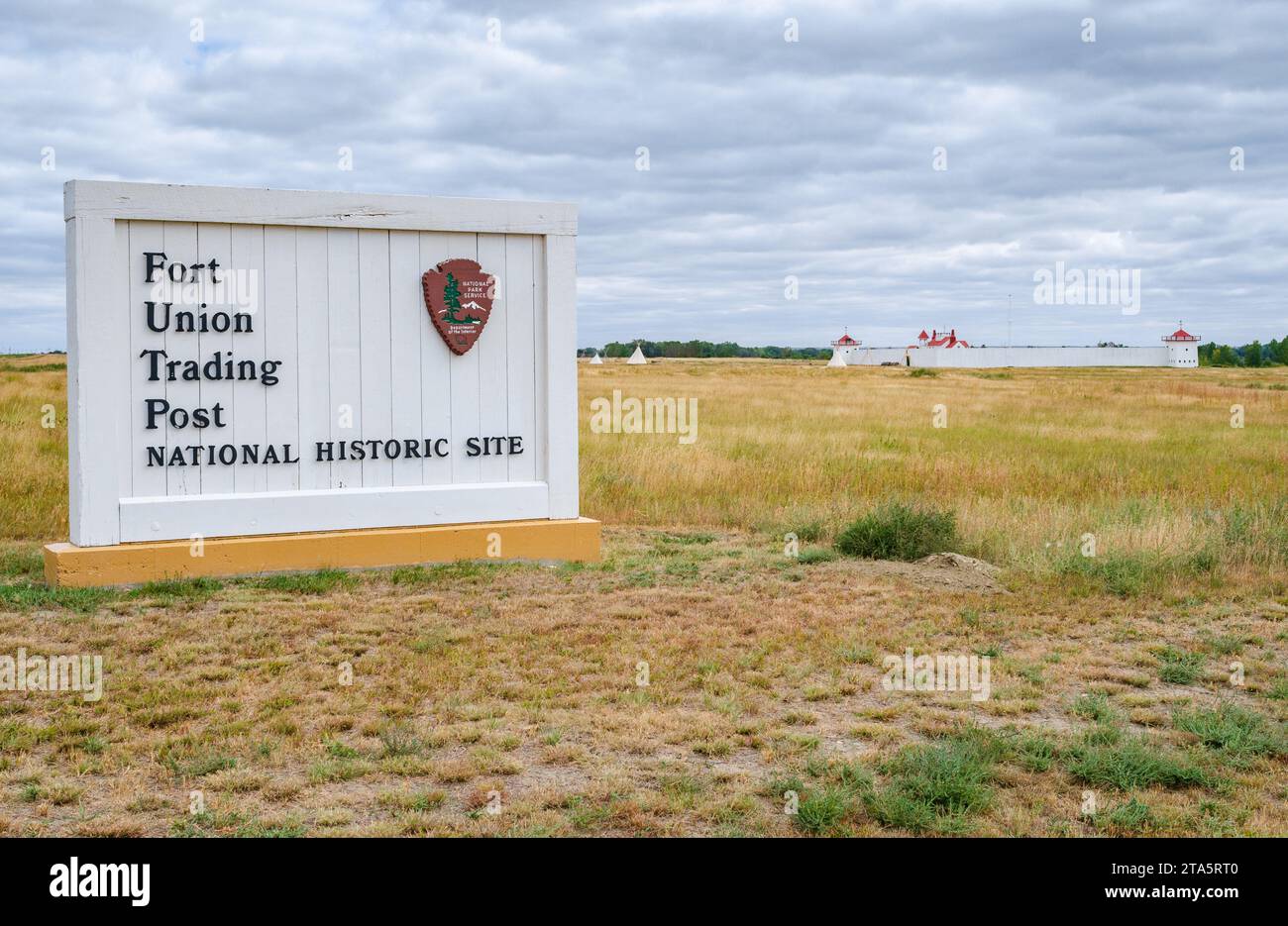 Fort Union Trading Post National Historic Site, Partial Reconstruction ...