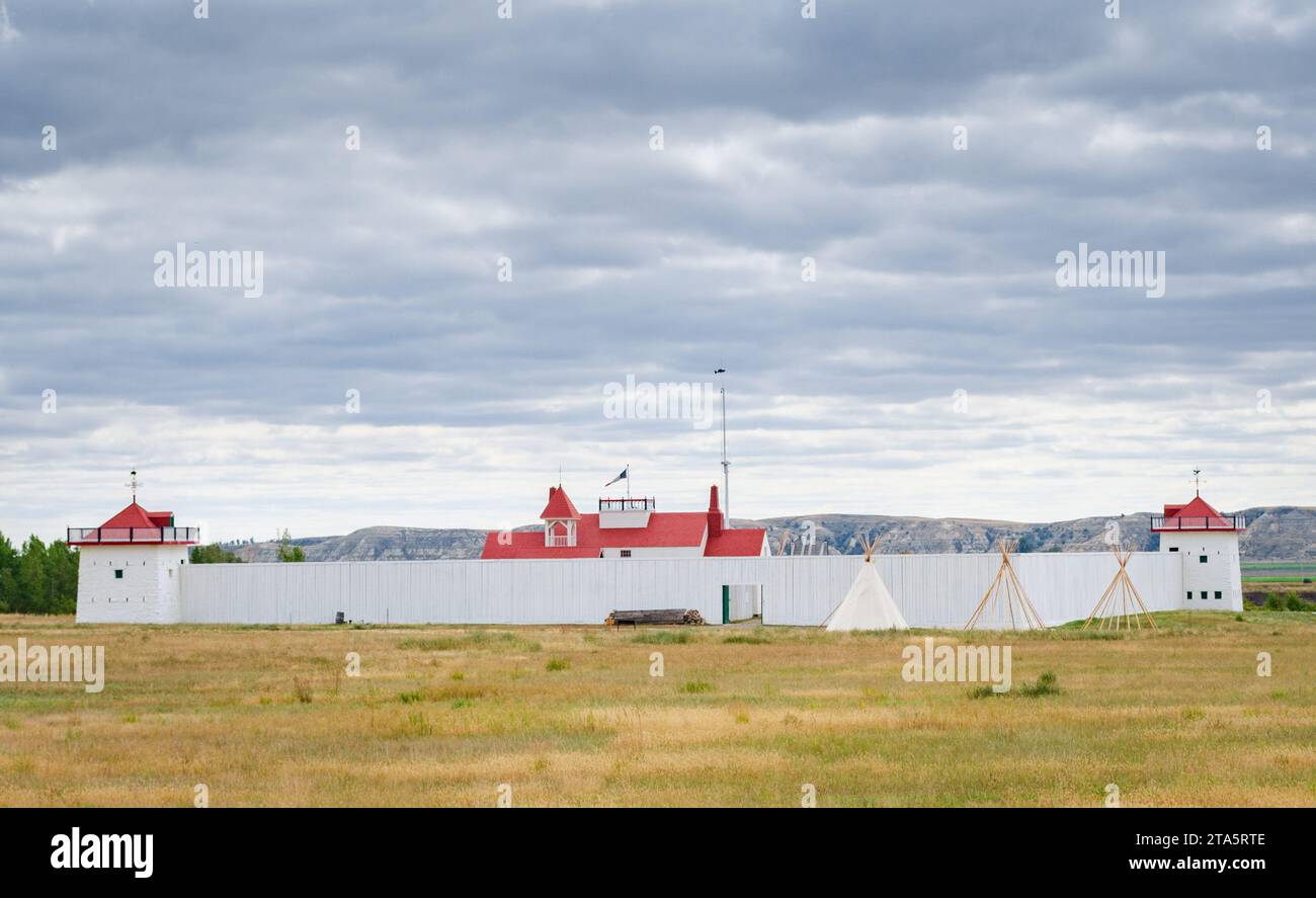 Fort Union Trading Post National Historic Site, Partial Reconstruction ...