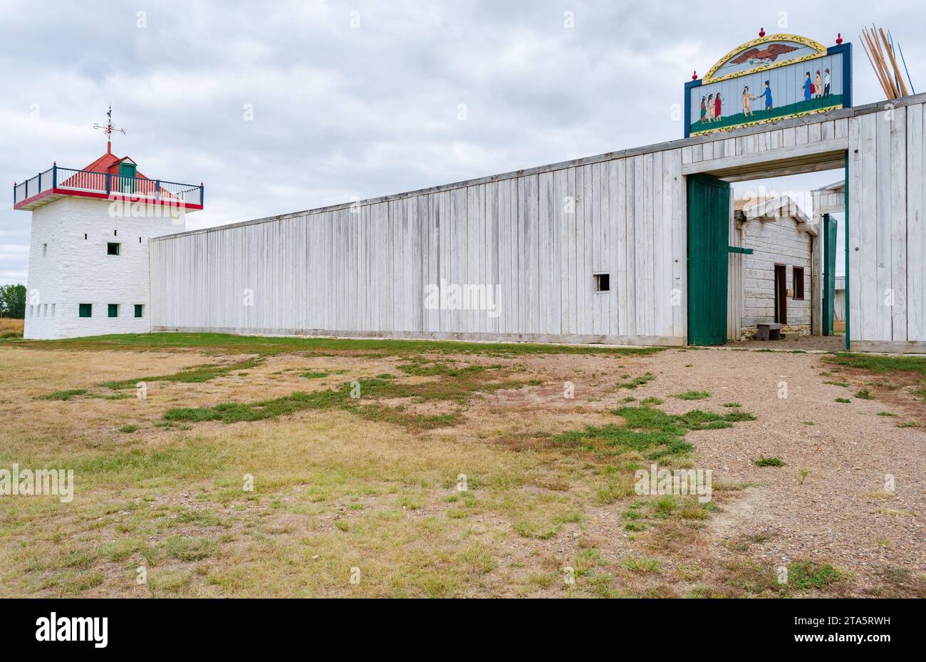 Fort Union Trading Post National Historic Site, Partial Reconstruction ...