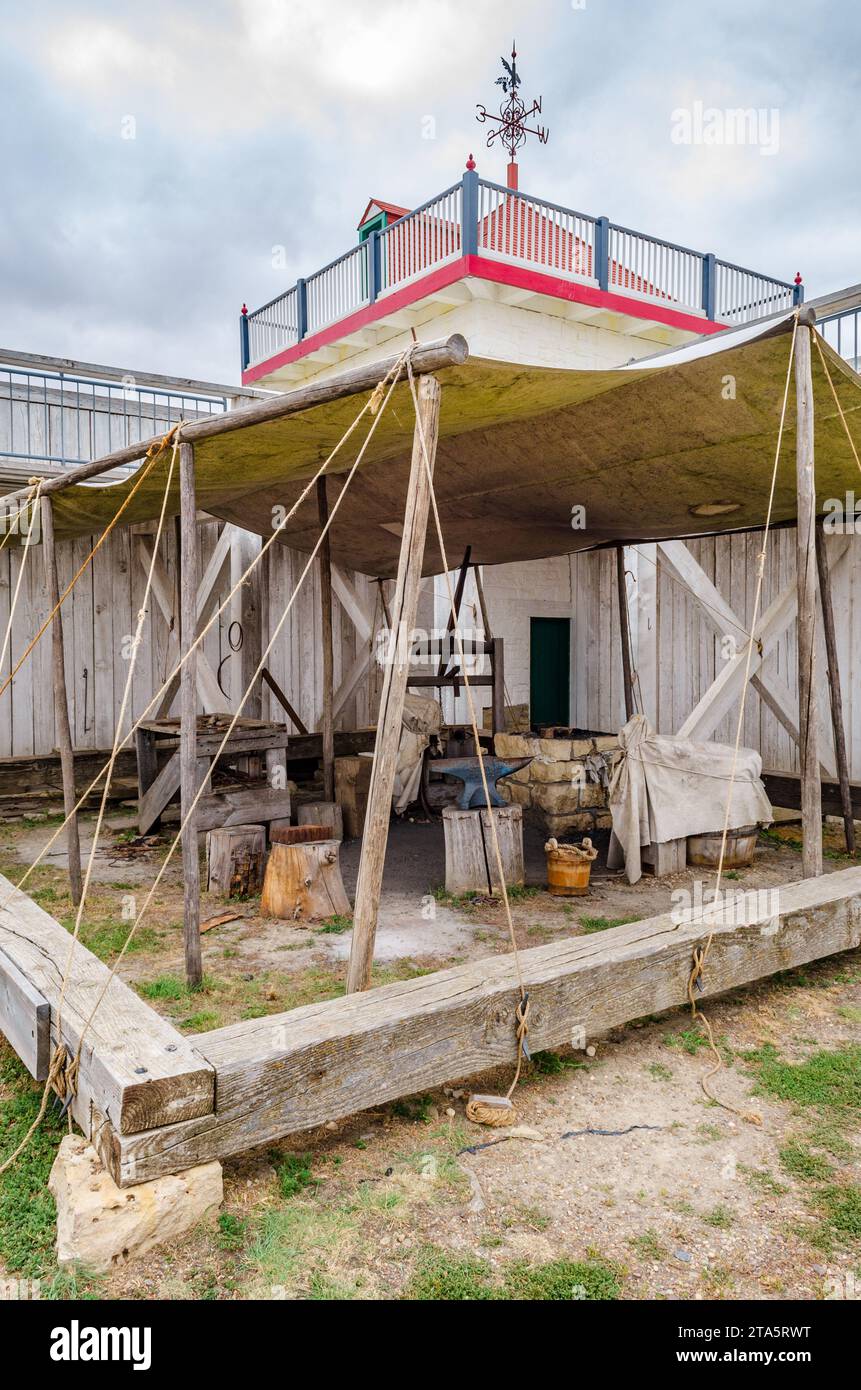 Fort Union Trading Post National Historic Site, Partial Reconstruction ...