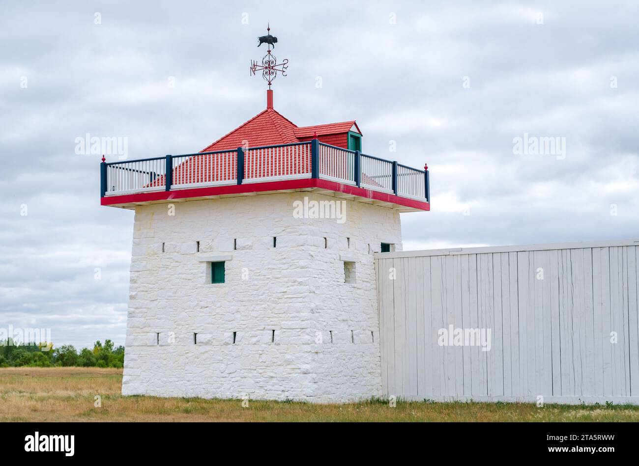 Fort Union Trading Post National Historic Site, Partial Reconstruction ...