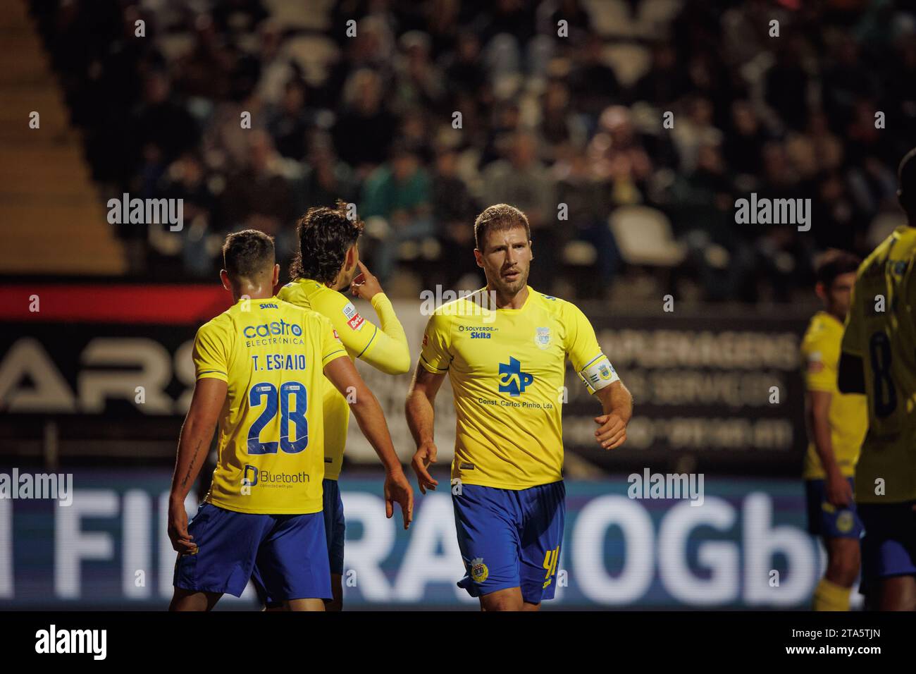 Tiago Esgaio, Igor Galovic during Liga Portugal 23/24 game between SC ...