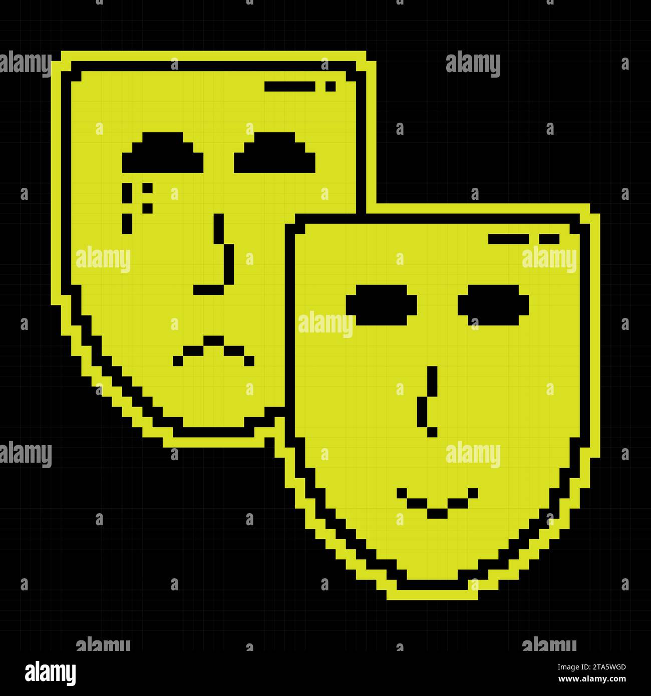 Actor masks mosaic hi-res stock photography and images - Alamy