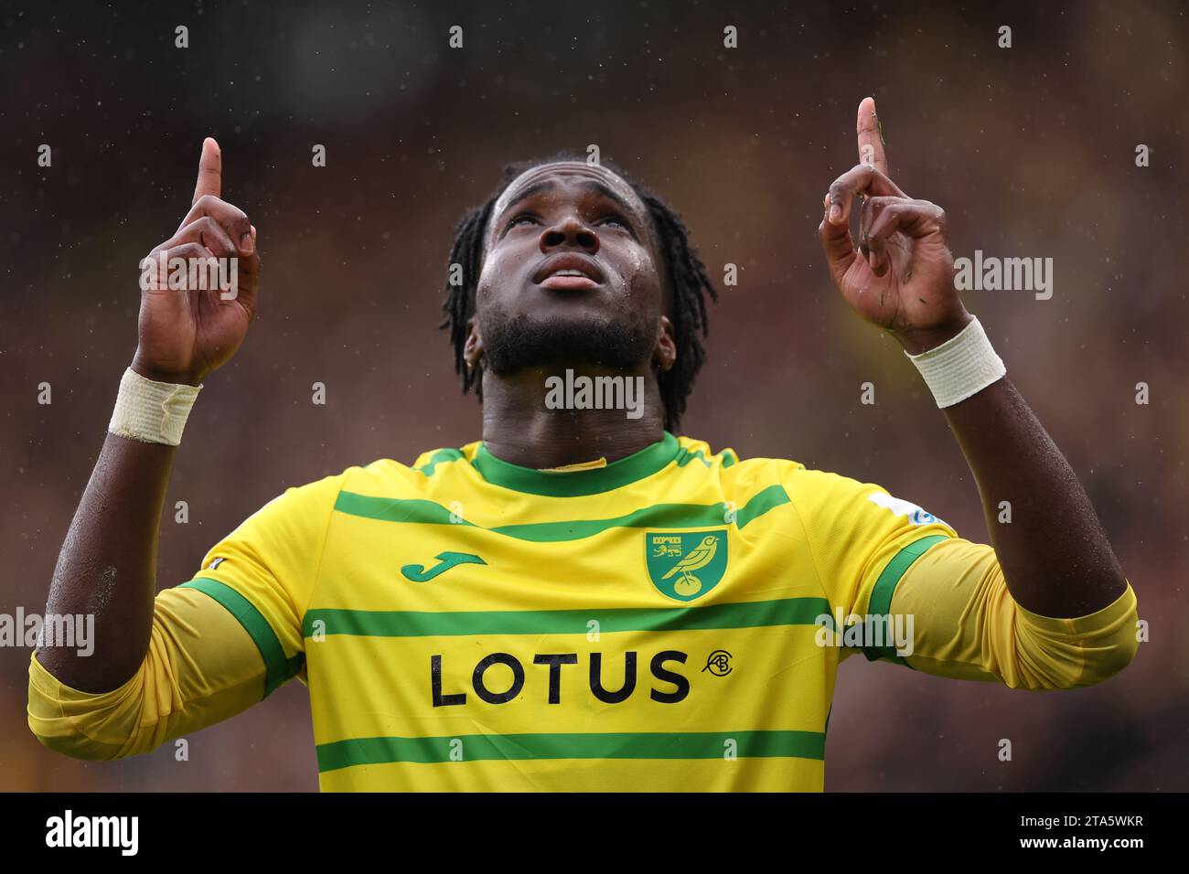 Jonathan Rowe of Norwich City celebrates after he scores an equalising ...