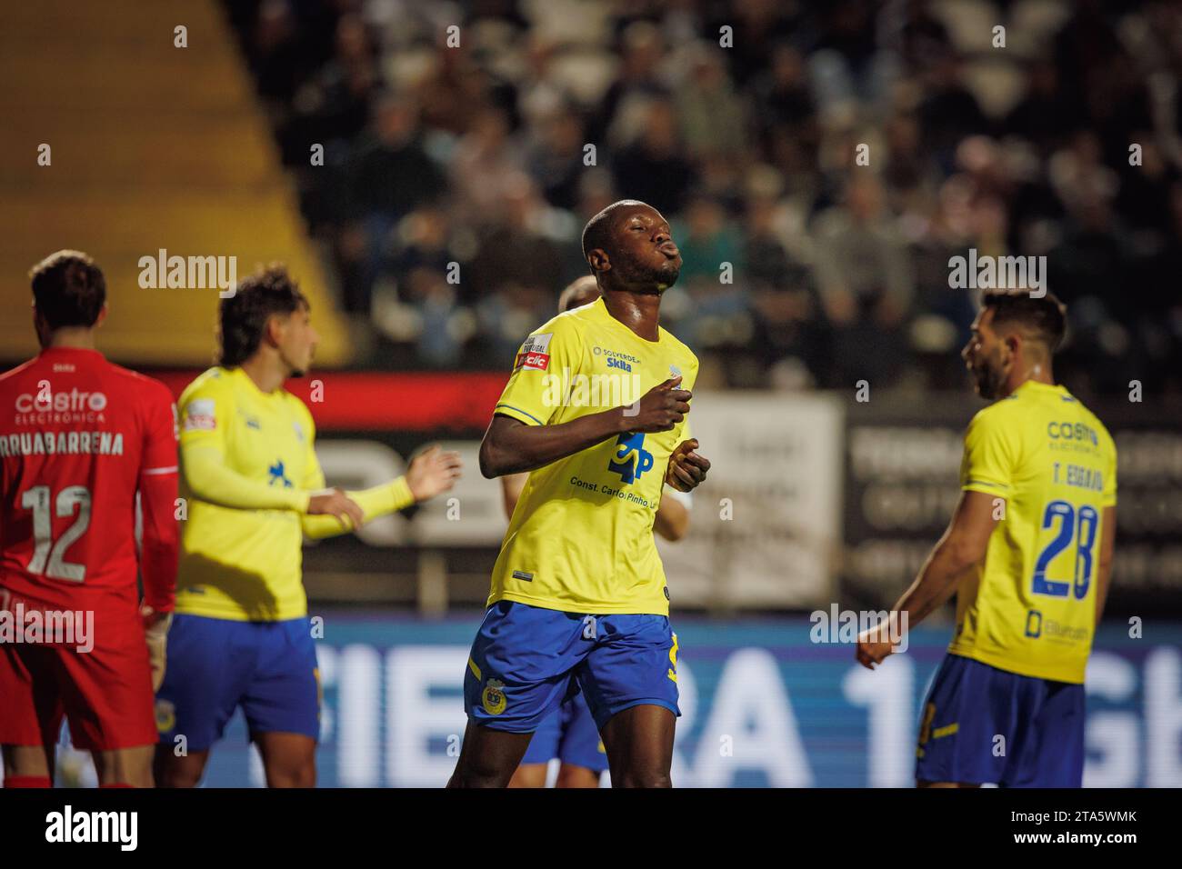 Eboue Kouassi during Liga Portugal 23/24 game between SC Farense and FC ...