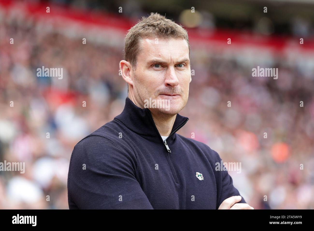 Manager of Rotherham, Matt Taylor - Sunderland v Rotherham United, Sky ...
