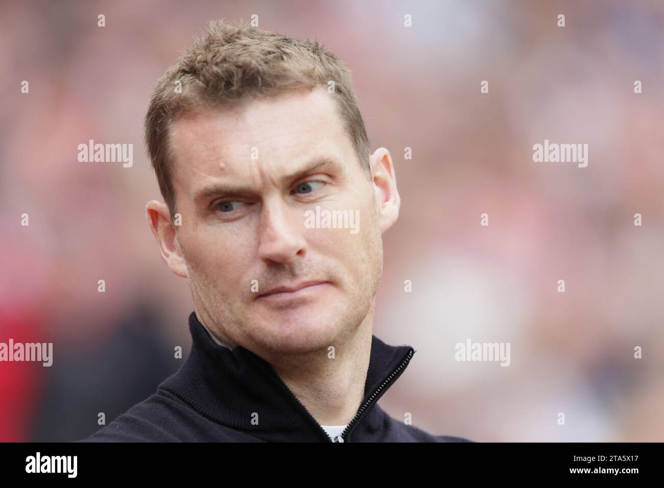 Manager of Rotherham, Matt Taylor - Sunderland v Rotherham United, Sky ...