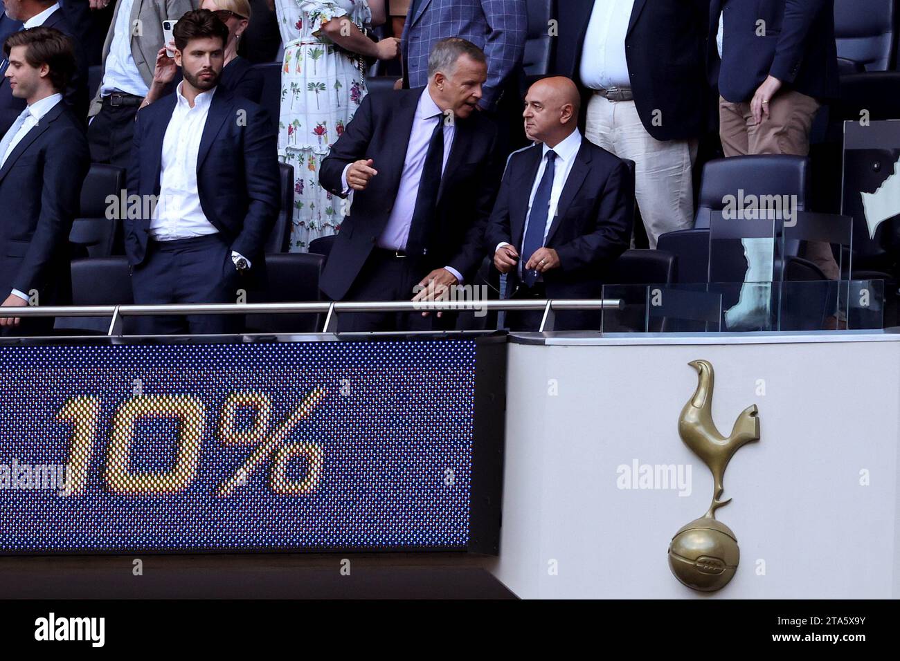 Tottenham Hotspur Chairman Daniel Levy - Tottenham Hotspur v Manchester ...