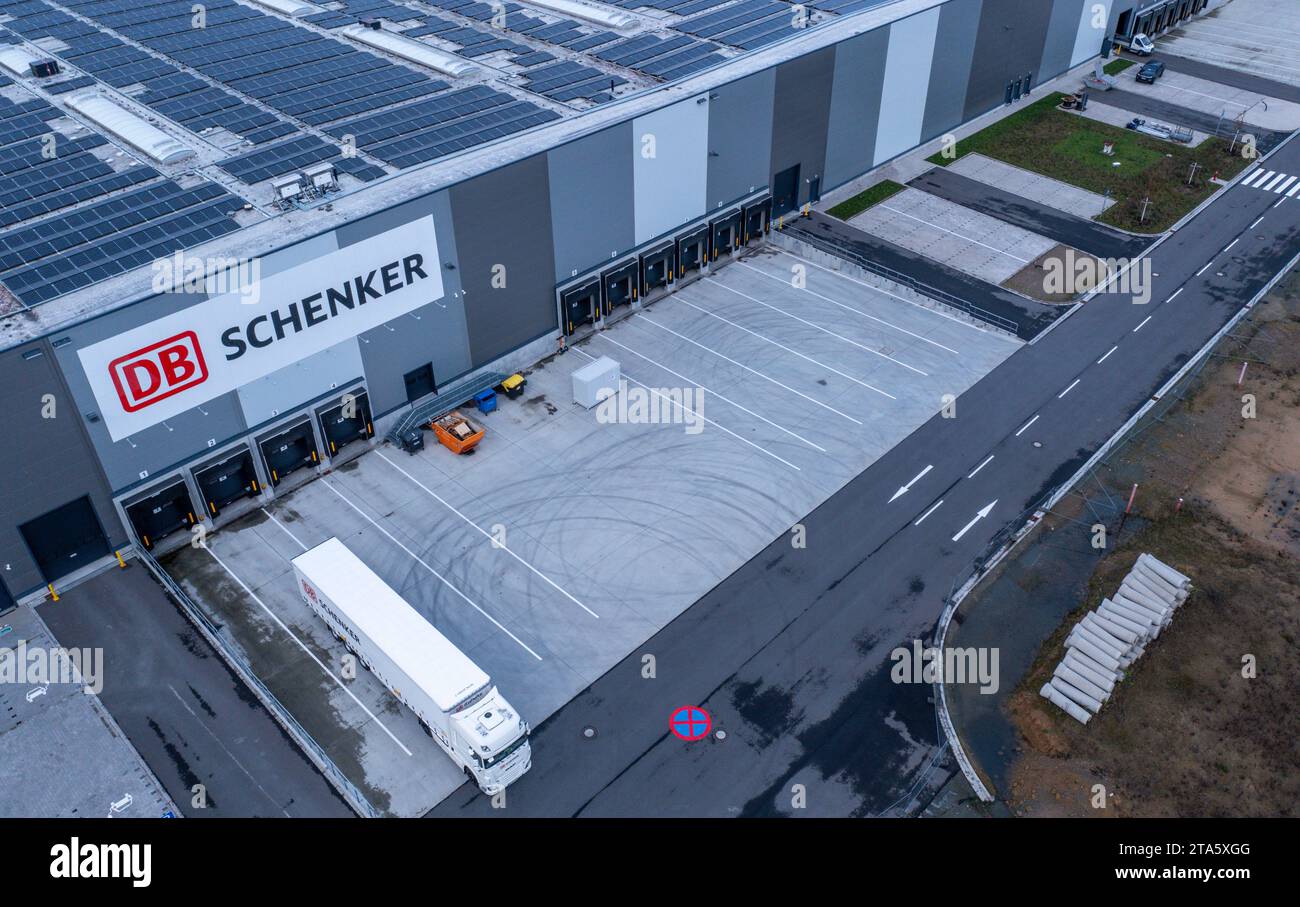 Schenker logistics truck hi-res stock photography and images - Alamy