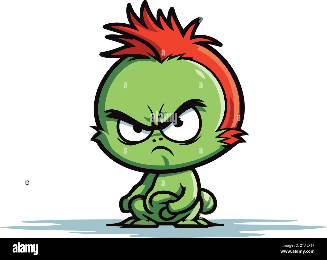 Angry alien Stock Vector Images - Alamy