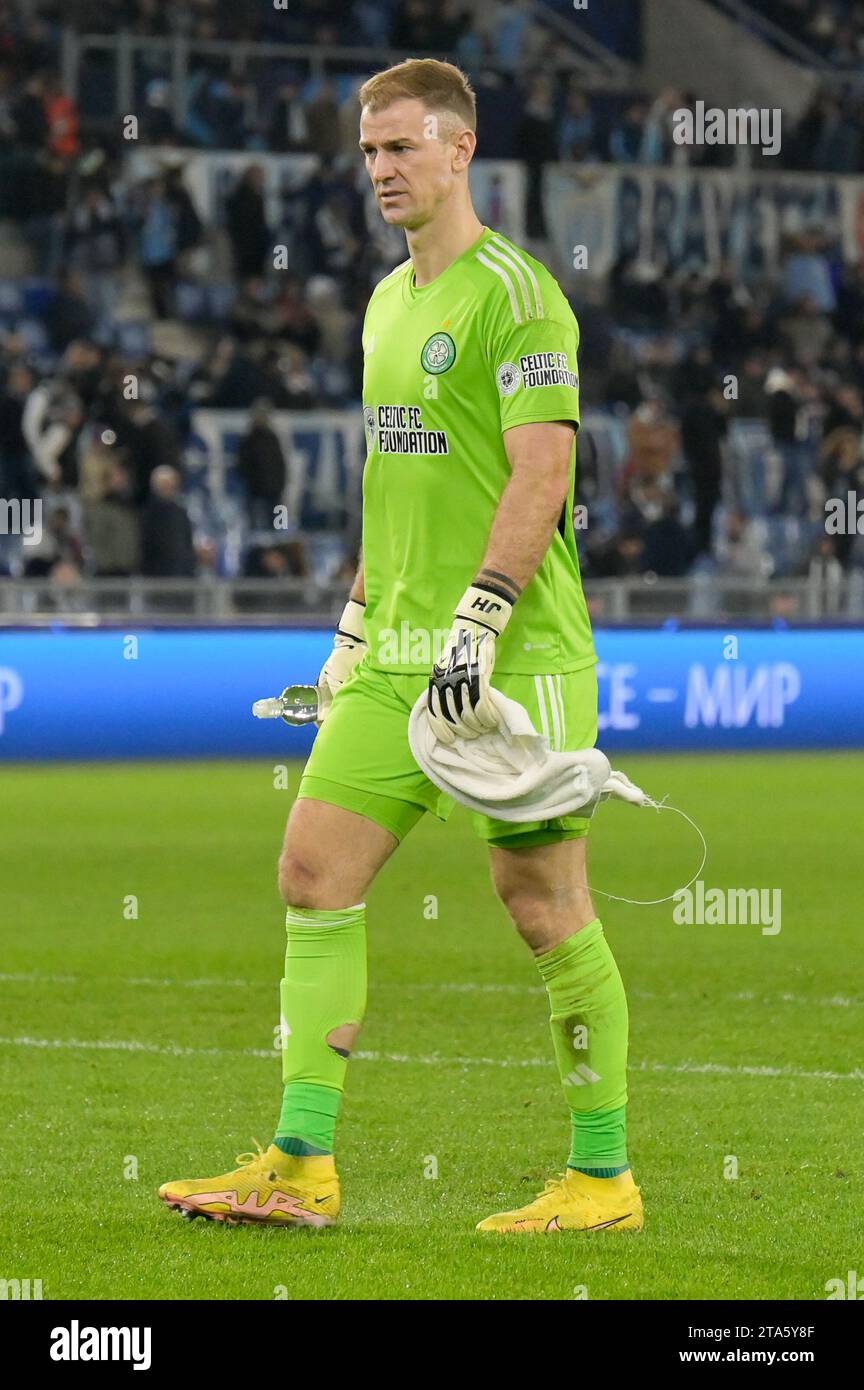 Rome, Italy, 28 Nov, 2023 Joe Hart of Celtic at the Lazio vs Celtic ...