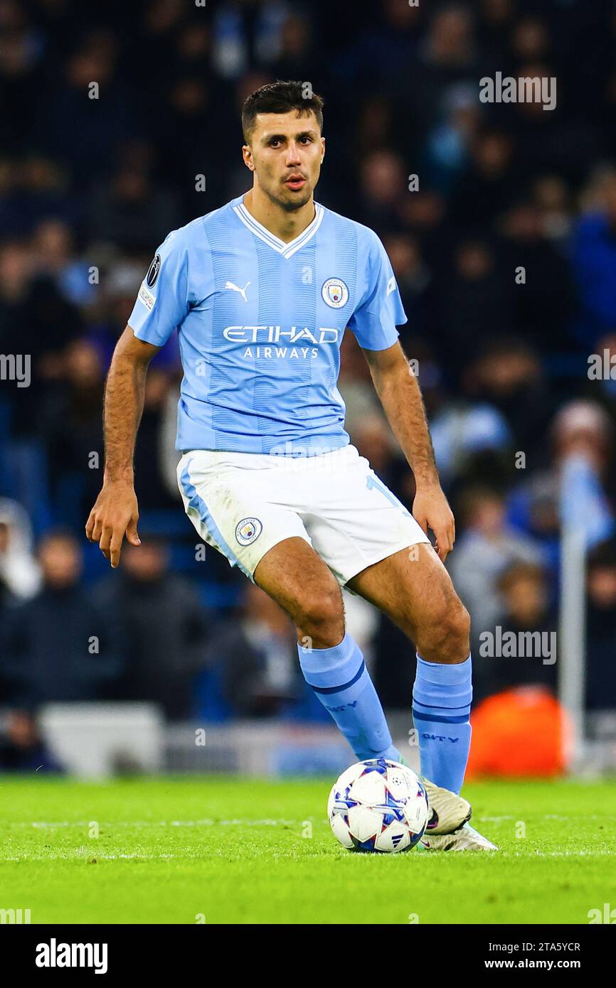 Manchester, UK. 29th Nov, 2023. Rodri of Manchester City during the ...
