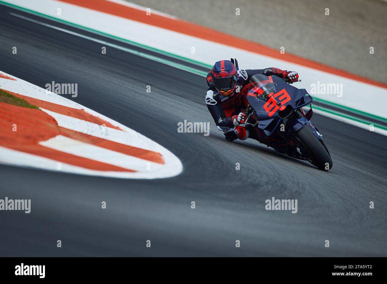 Marc Marquez of Spain and Gresini Racing MotoGP rides during the Moto ...