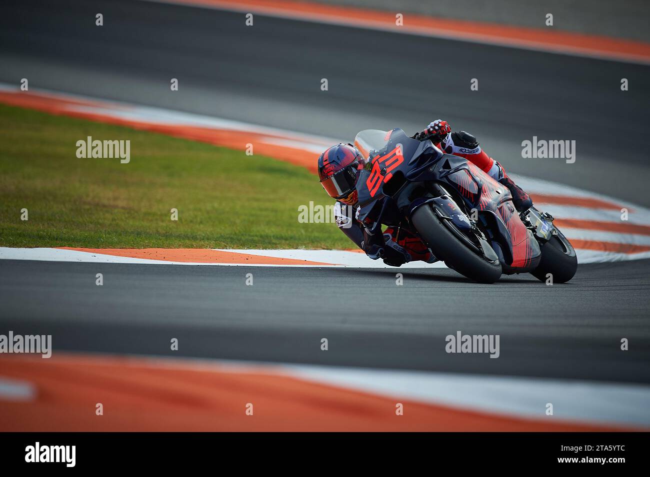 Marc Marquez of Spain and Gresini Racing MotoGP rides during the Moto ...