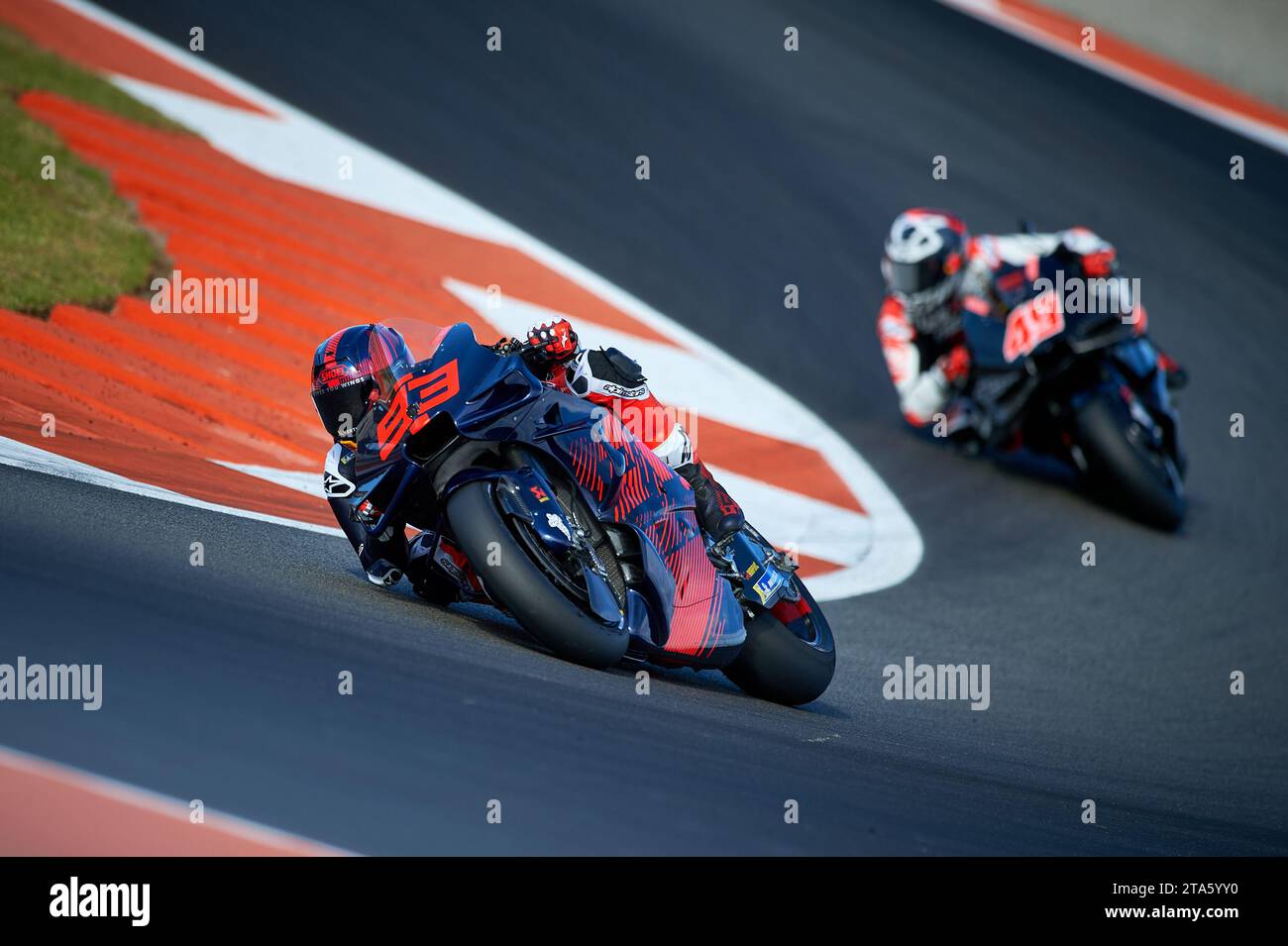 Marc Marquez of Spain and Gresini Racing MotoGP rides during the Moto ...