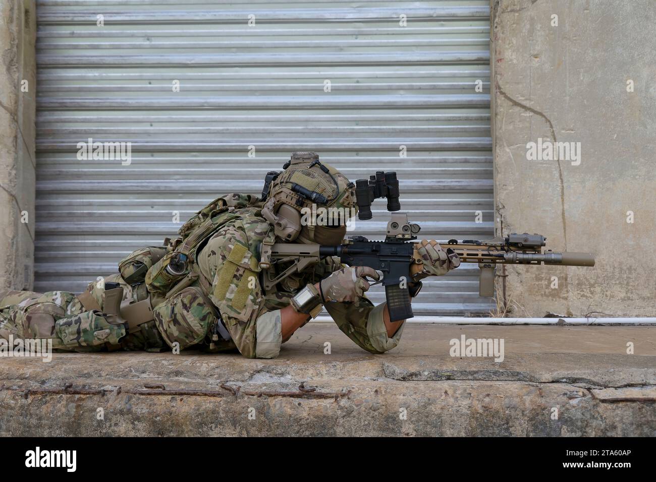 Damaged destruction army soldier built structure hi-res stock ...