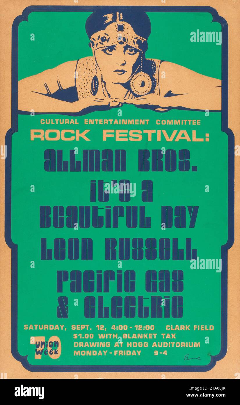 The Allman Brothers Band (with Duane Allman), Leon Russell, Pacific Gas ...