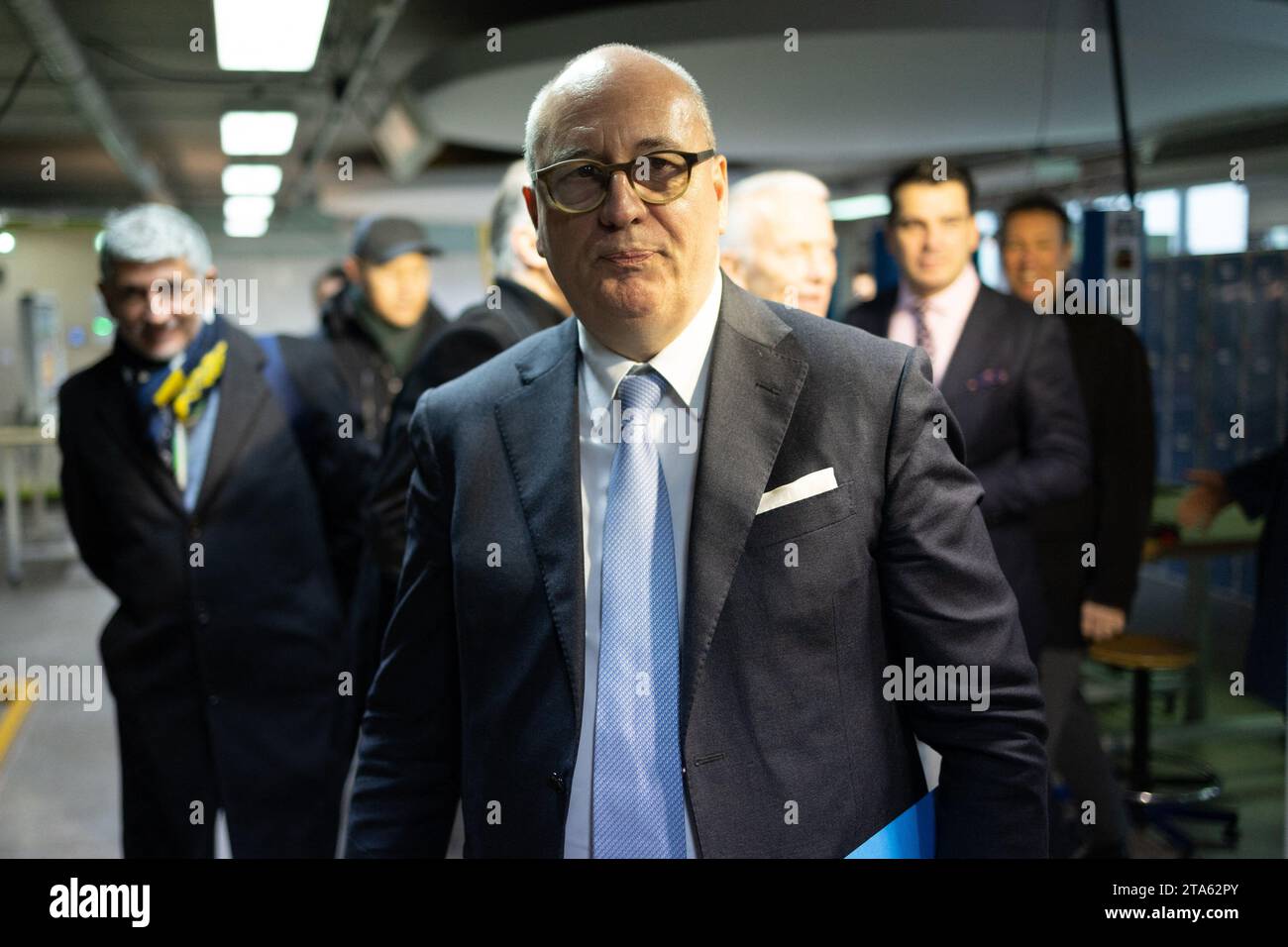 Paris, France. 29th Nov, 2023. Rector of Paris academy Christophe ...