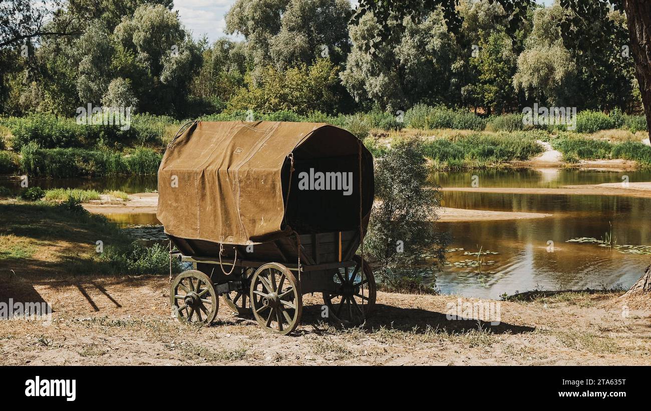 , Ungraded, Canon, C-log. Russian Soviet World War Ii Peasant Cart On ...