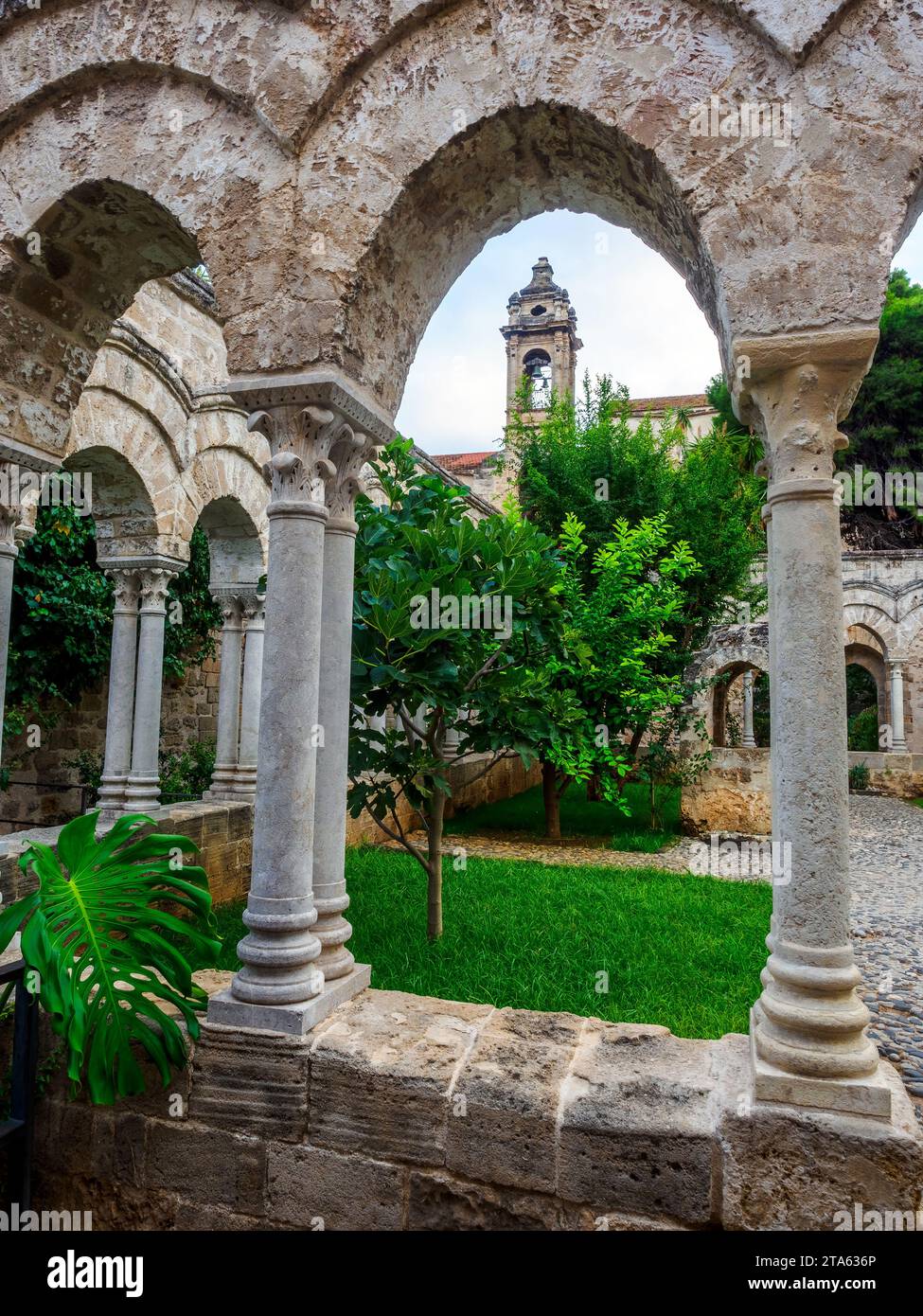 Cloister of San Giovanni degli Eremiti (St John of the Hermits) , an ...