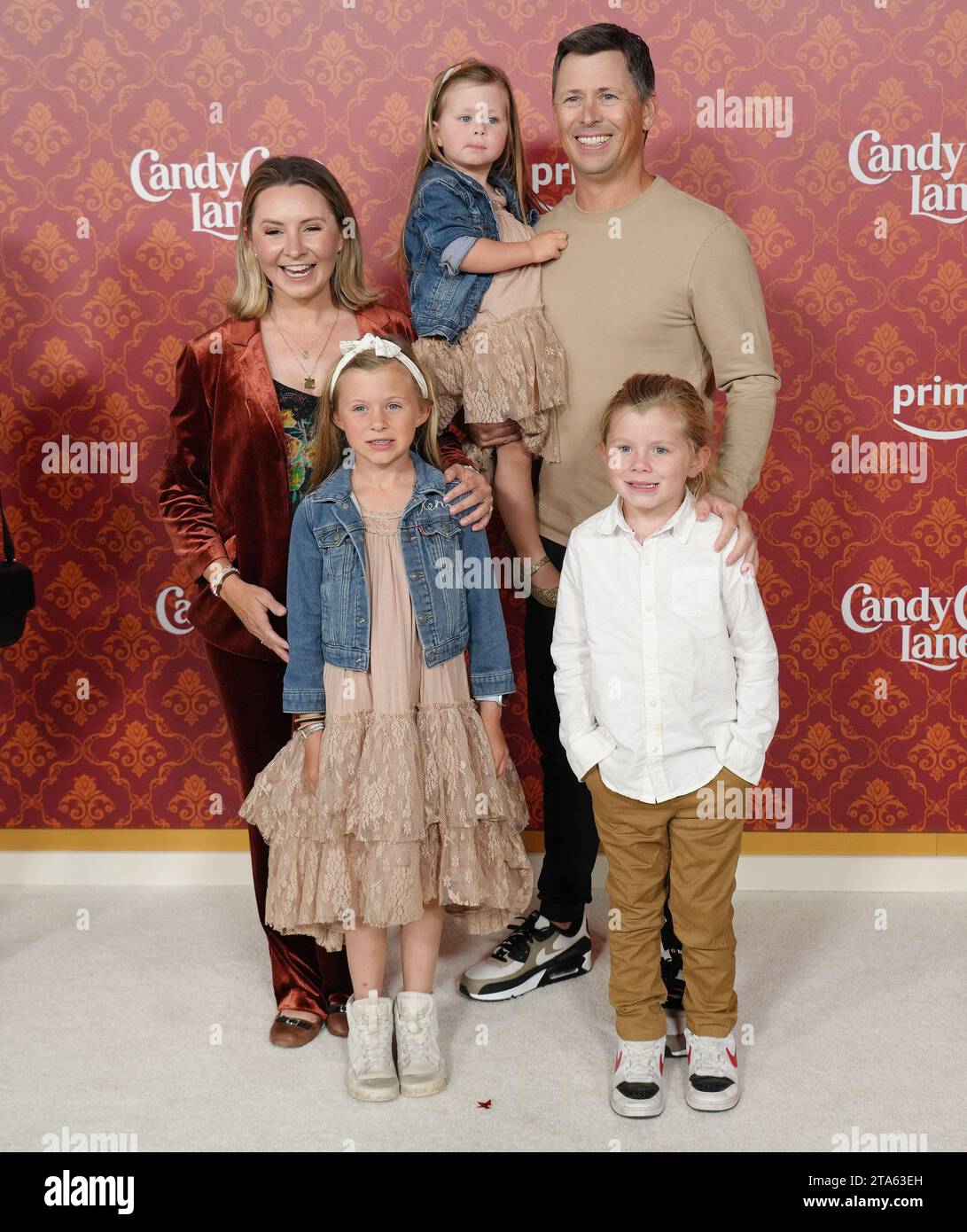 Los Angeles, USA. 28th Nov, 2023. Beverley Mitchell Michael Cameron and ...