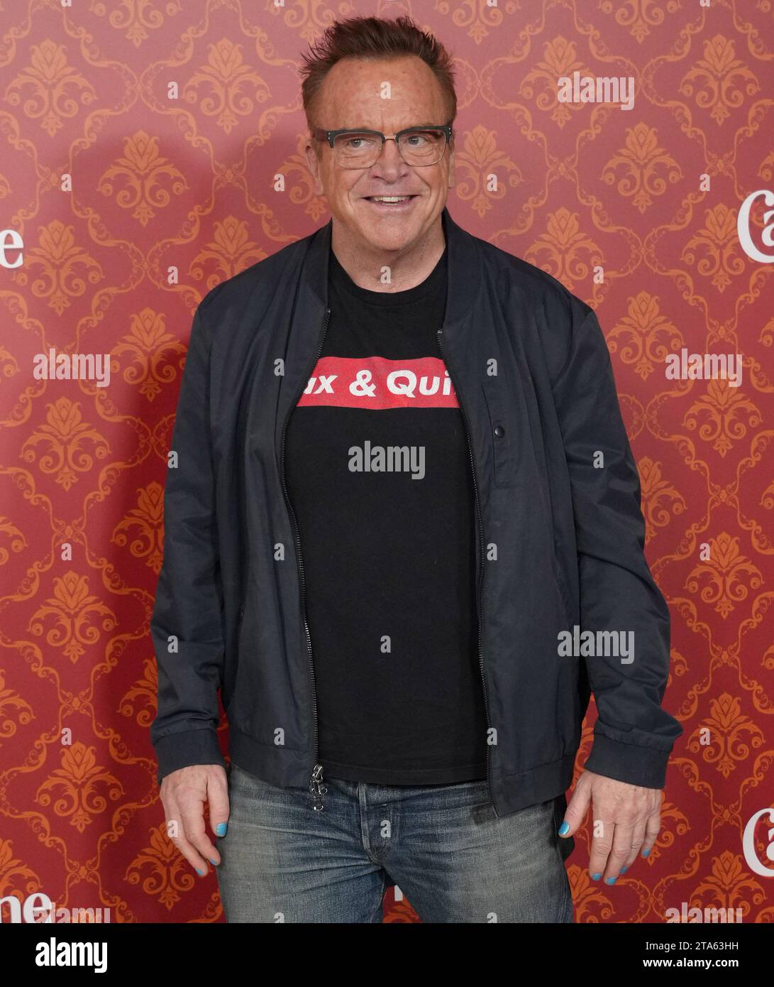 Tom Arnold arrives at the Amazon Prime Video's CANDY CANE LANE World ...