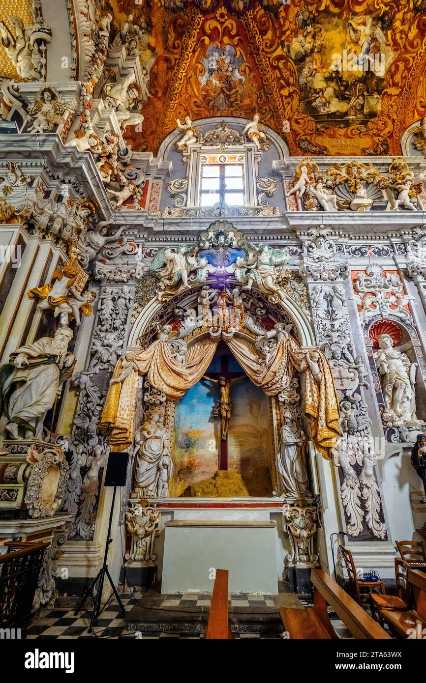 Cappella del Santissimo Crocifisso (Chapel of the Holy Crucifix) in the ...